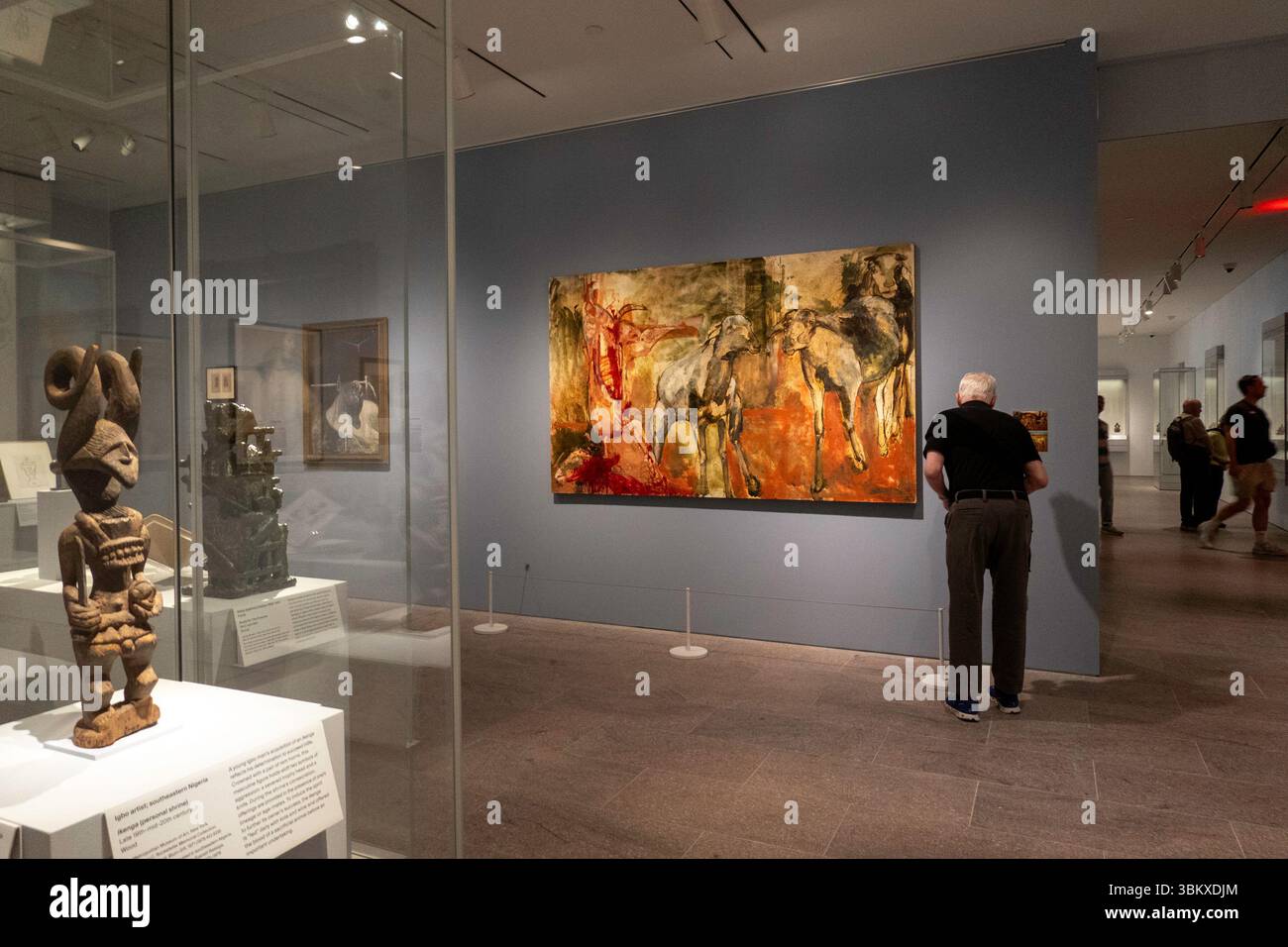 The Michael C Rockefeller wing contains artifacts from Africa, Ancient ...