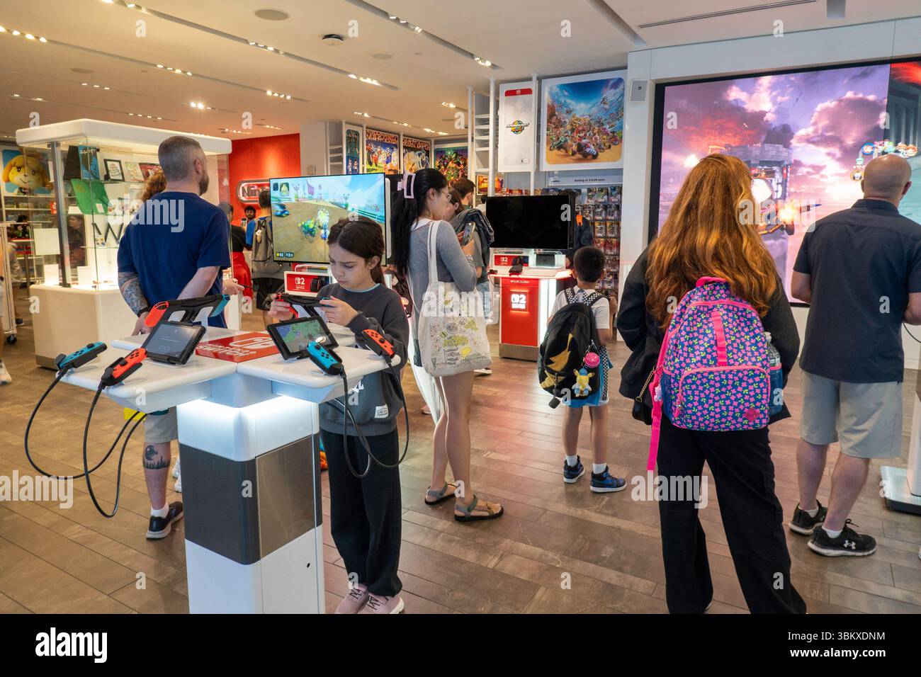 The Nintendo store is located at 10 Rockefeller Center in Midtown ...