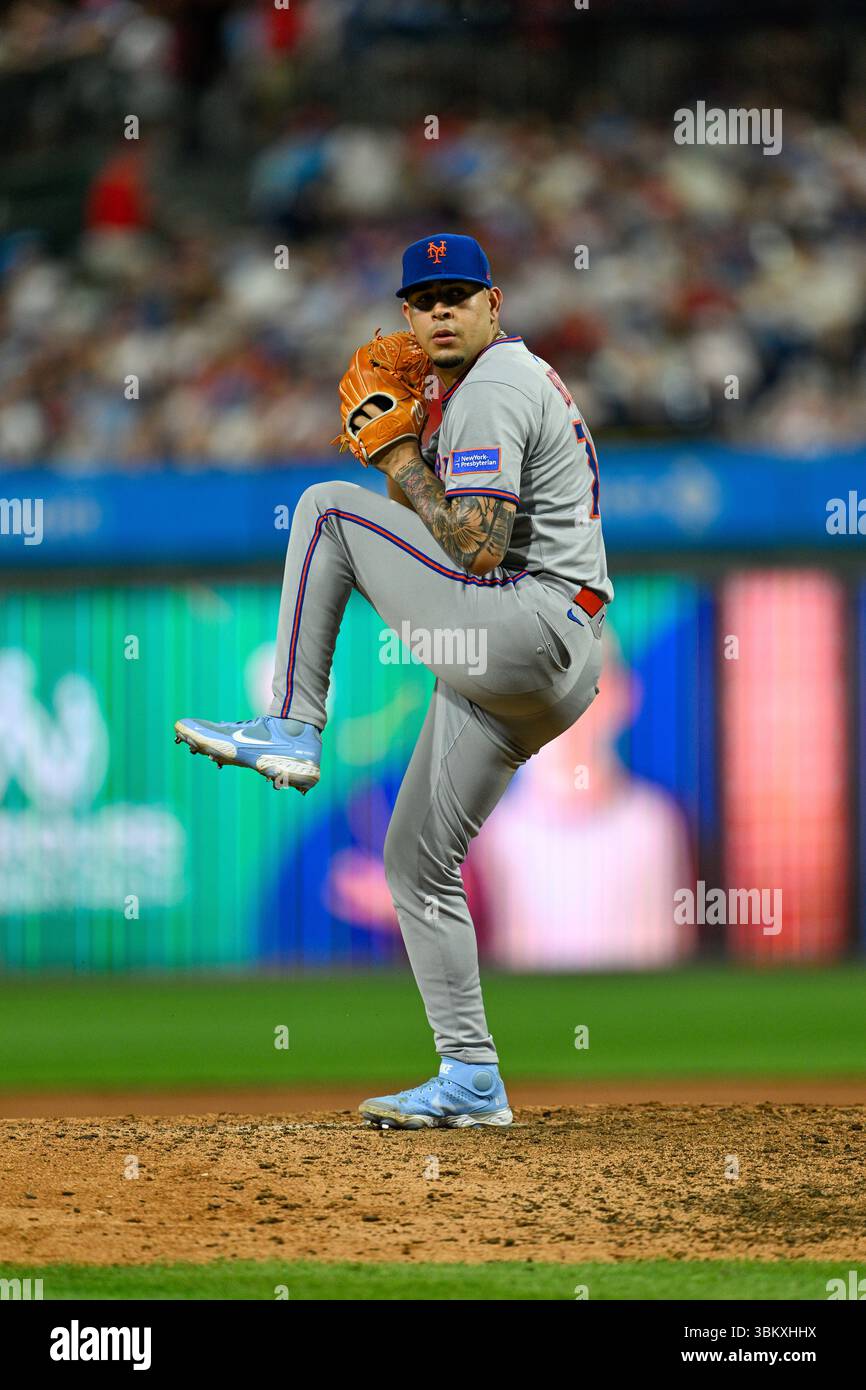 PHILADELPHIA, PA - JUNE 20: New York Mets pitcher José Buttó (70 ...