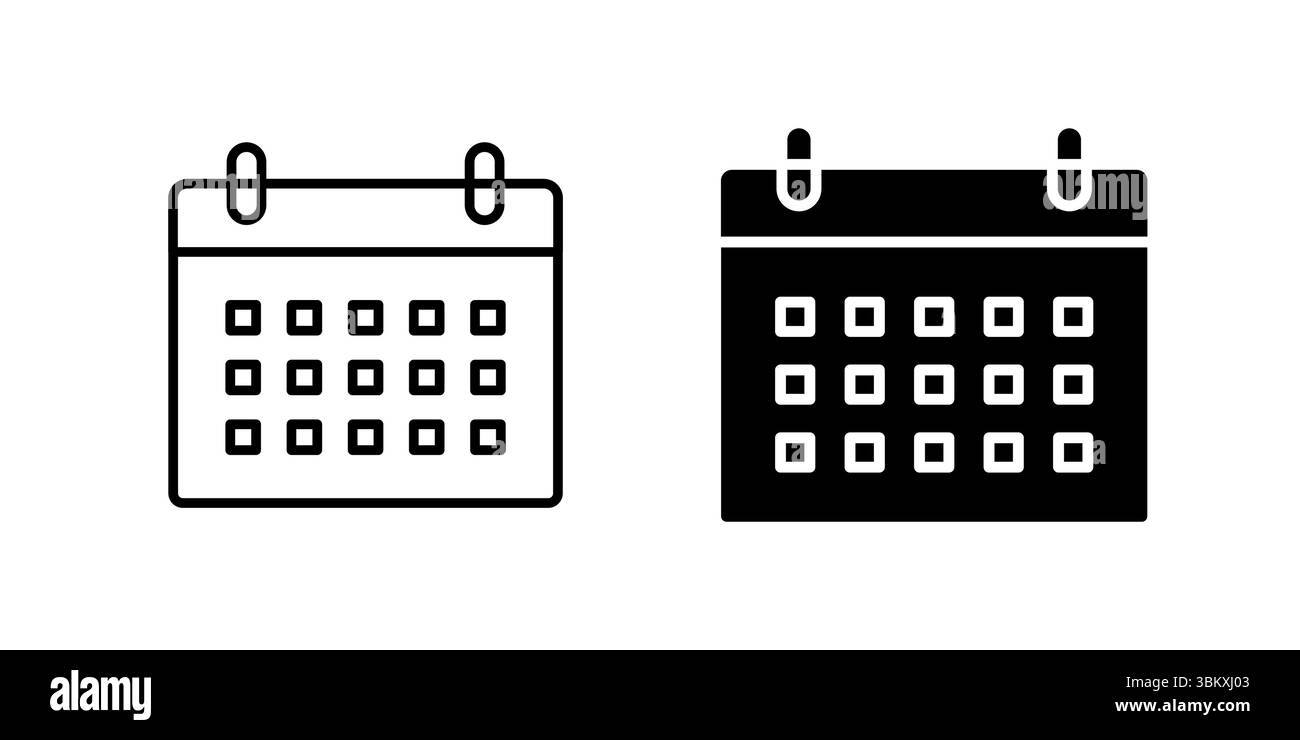 ชื่อผลงาน calendar monthly appointments Black and White Stock Photos ...