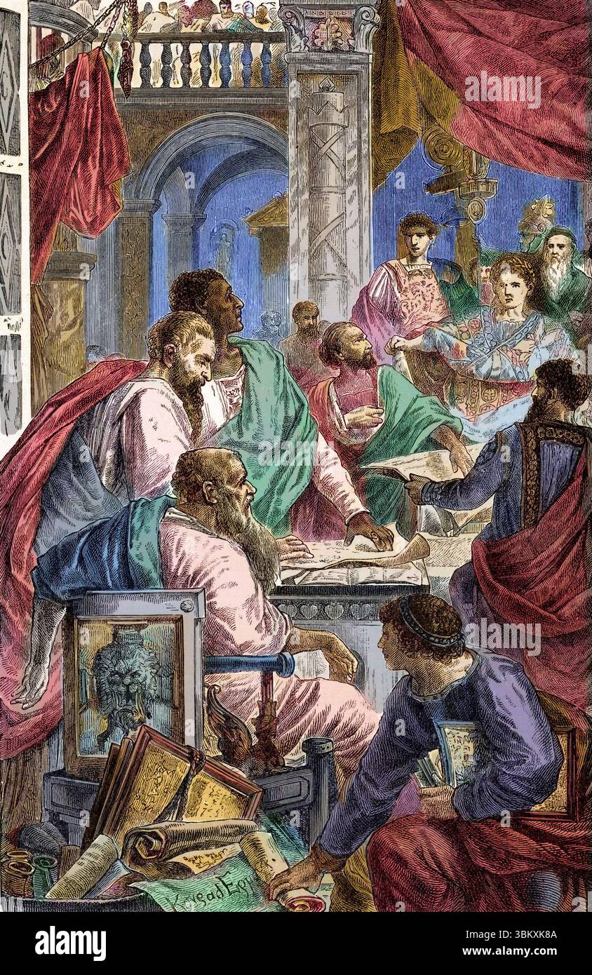 First Council of Nicaea Stock Photo - Alamy