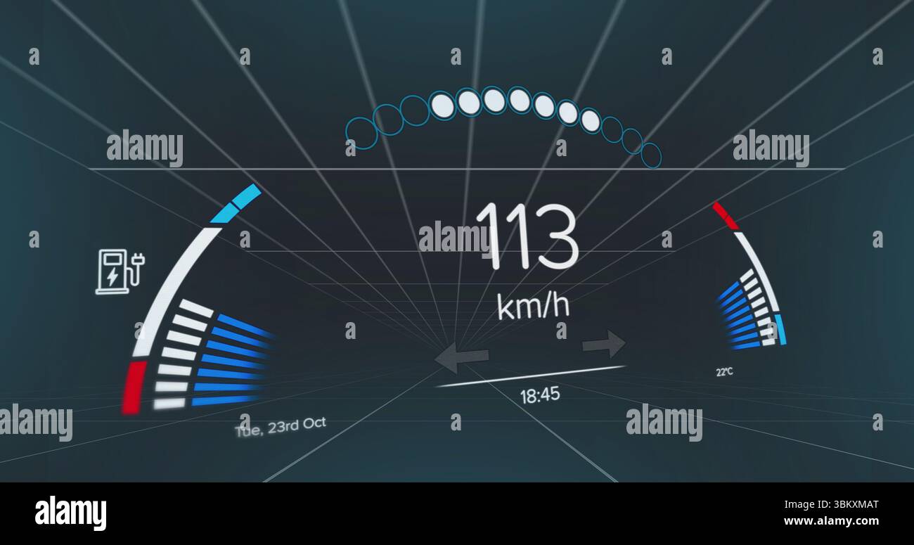 Semi circular indicators hi-res stock photography and images - Alamy