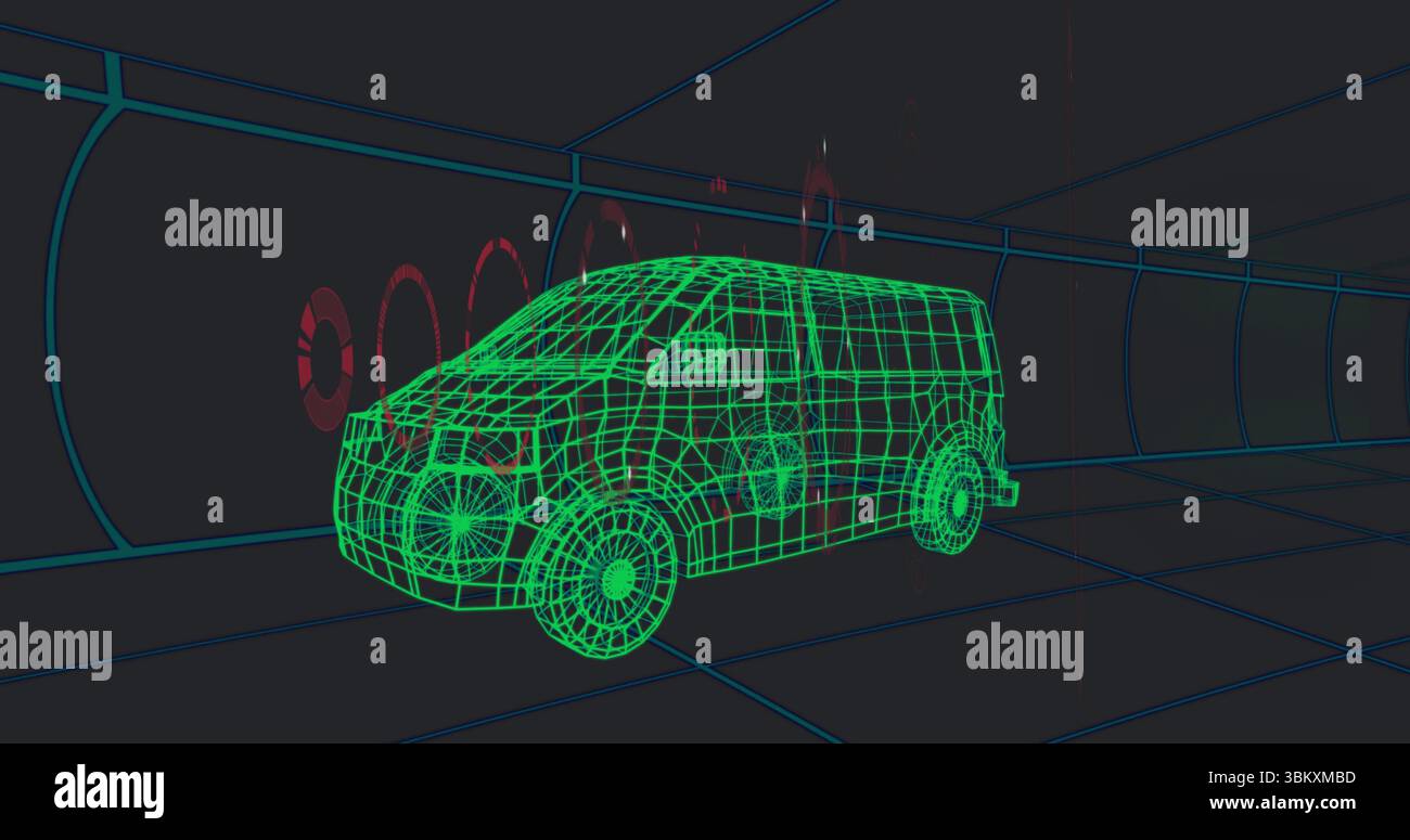 Curved neon shapes hi-res stock photography and images - Alamy