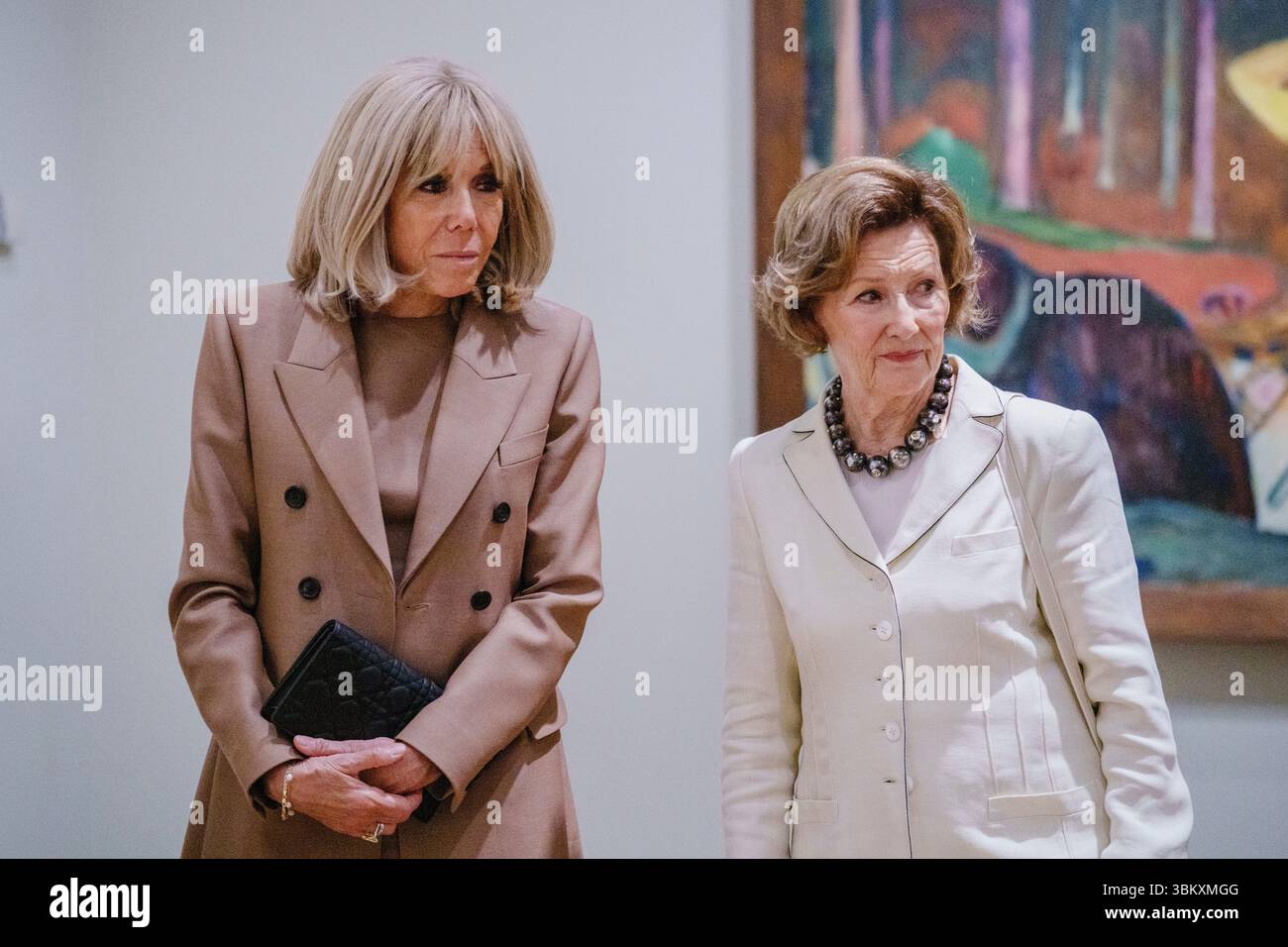 Oslo 20250623. Queen Sonja, Crown Princess Mette-Marit and First Lady ...