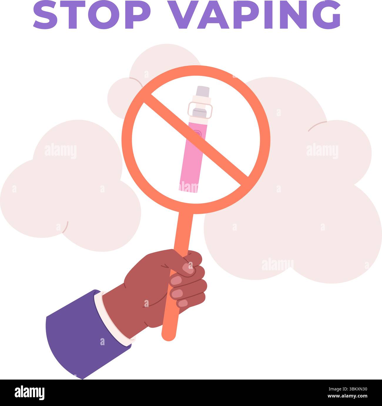 Vaping in public Cut Out Stock Images & Pictures - Alamy