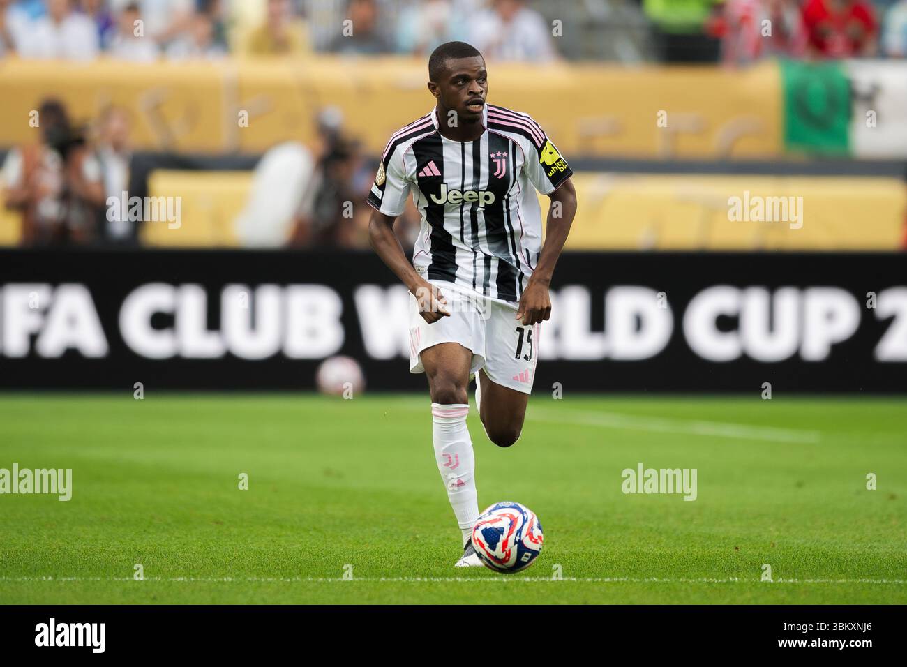 Pierre Kalulu of Juventus FC in action during the FIFA Club World Cup ...