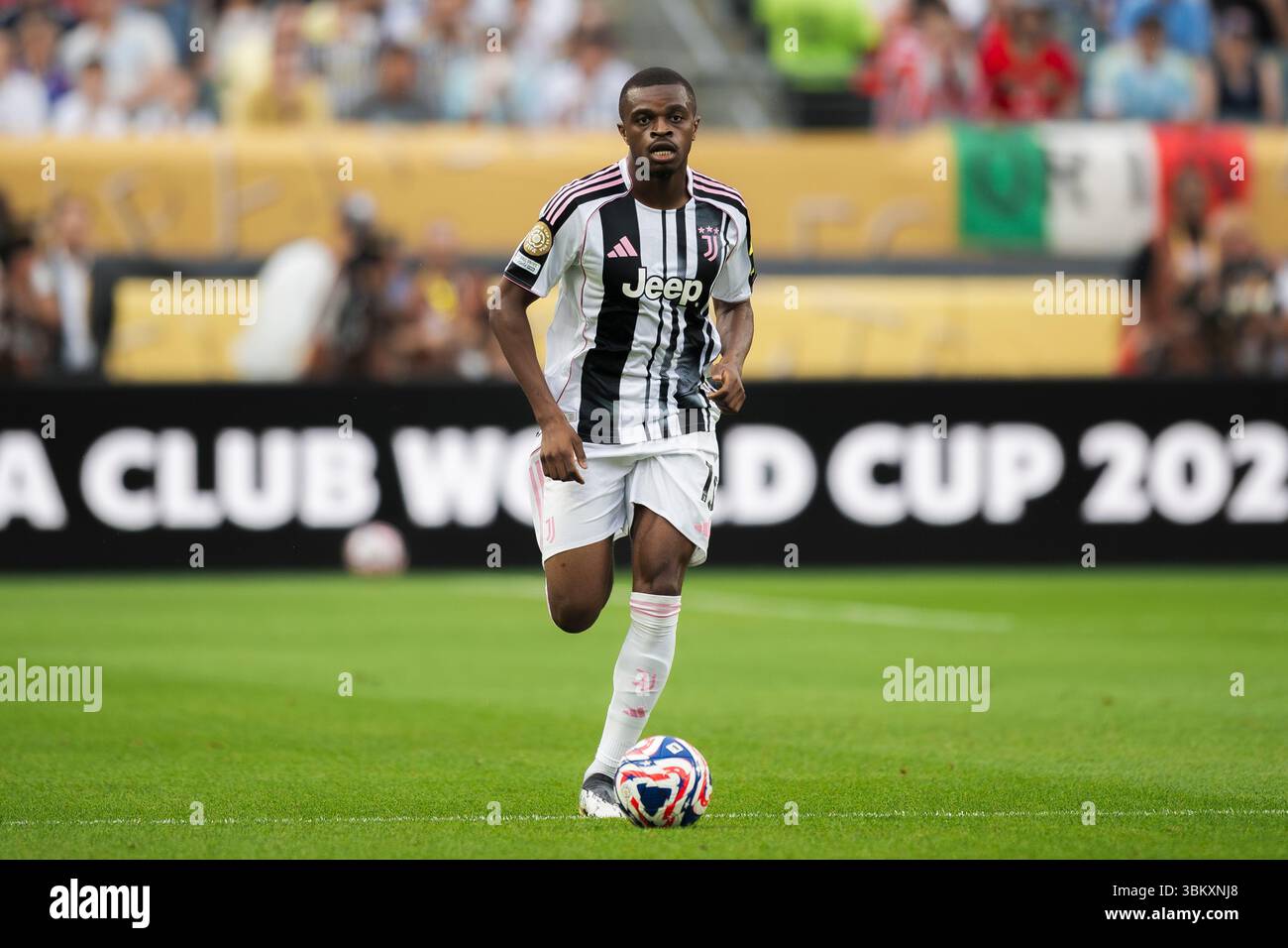Pierre Kalulu of Juventus FC in action during the FIFA Club World Cup ...