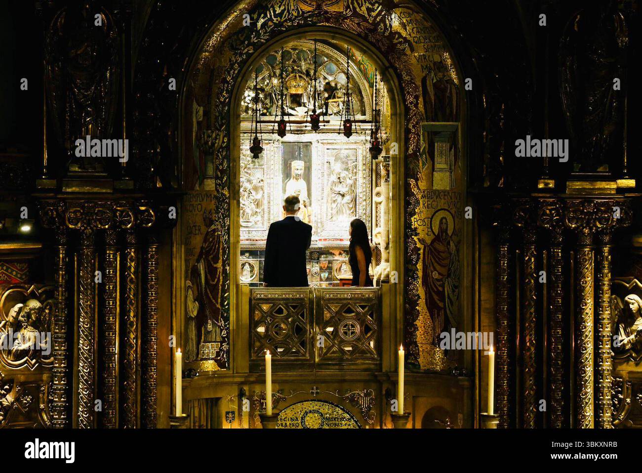 Barcelona, Spain. 23rd June, 2025. Spanish King Felipe VI and Letizia ...