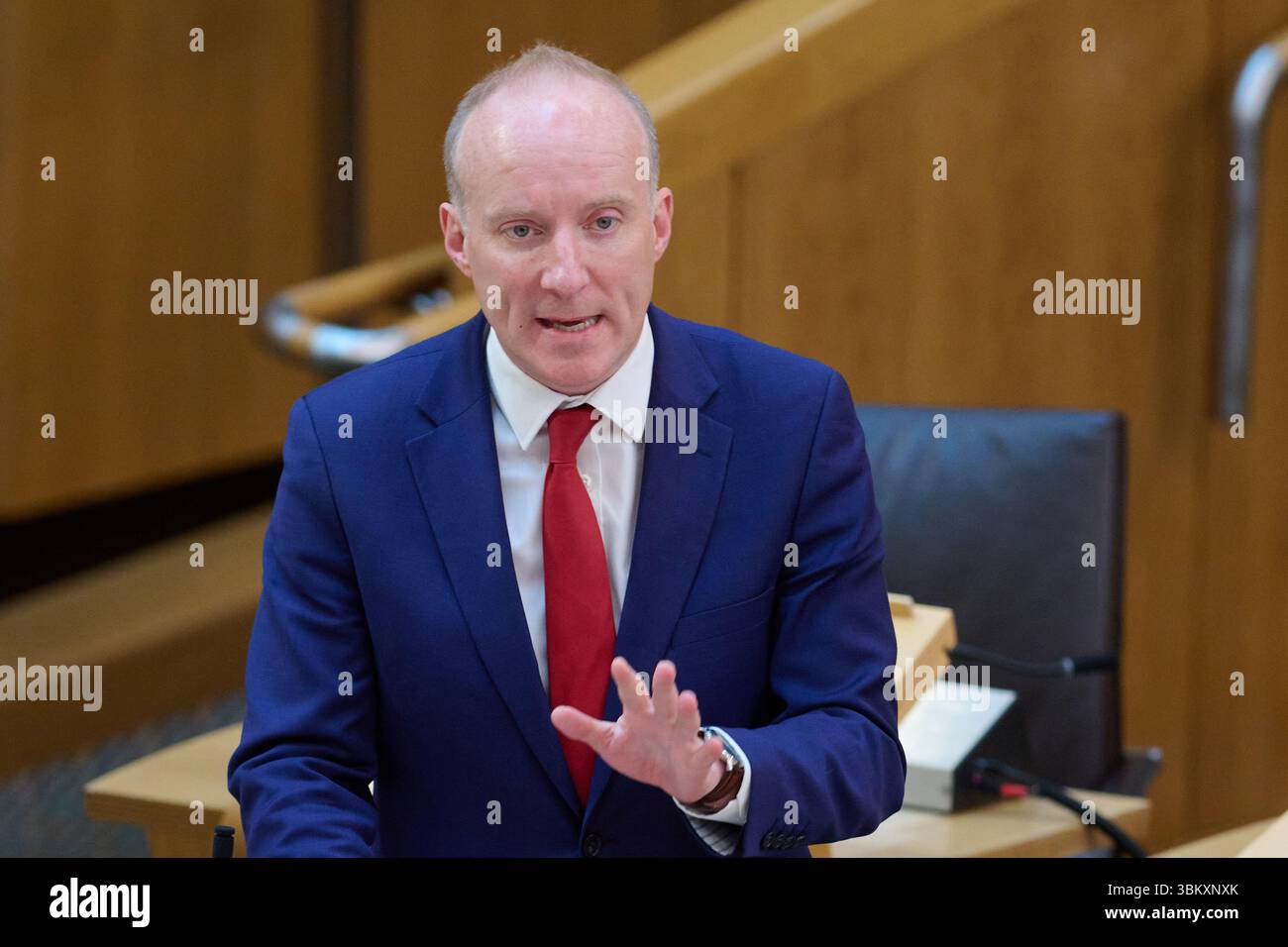Edinburgh Scotland, UK 18 June 2025. Michael Marra Scottish Labour MSP ...