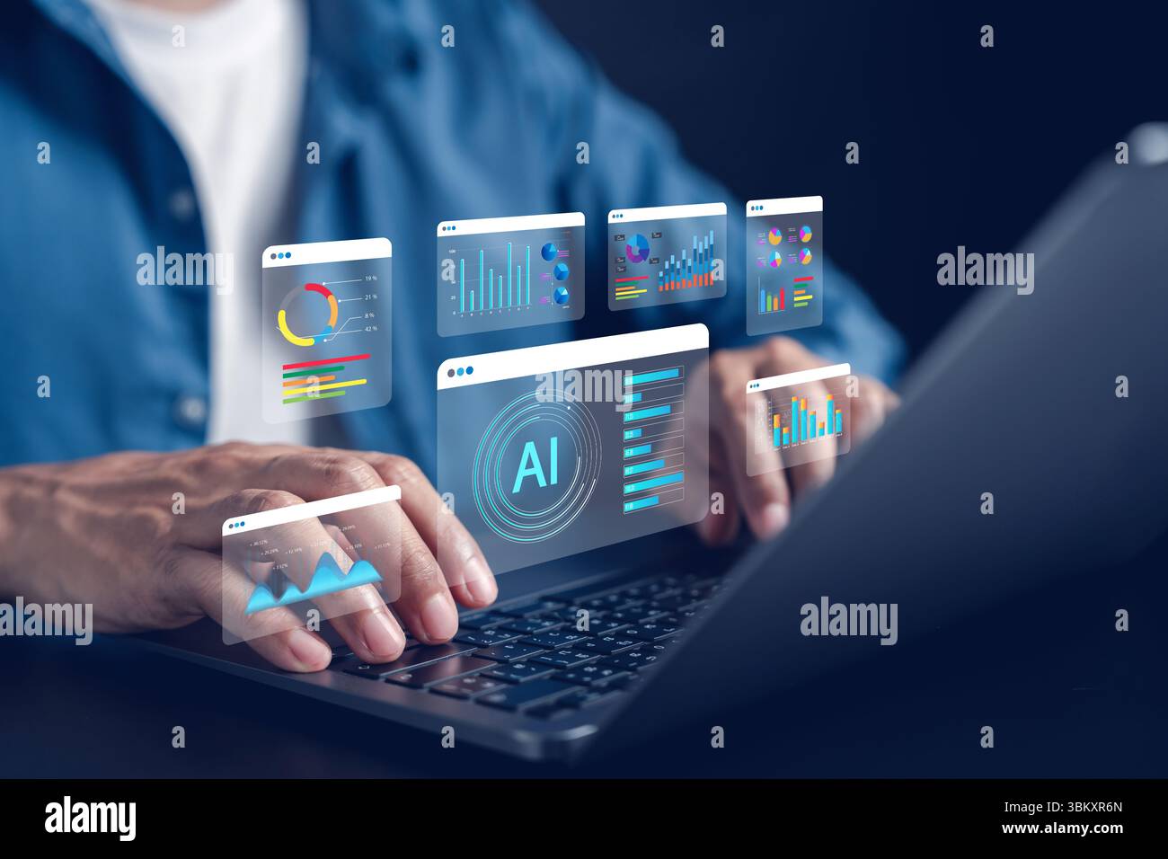 AI agent for workflow and data analytics management. Technology system ...