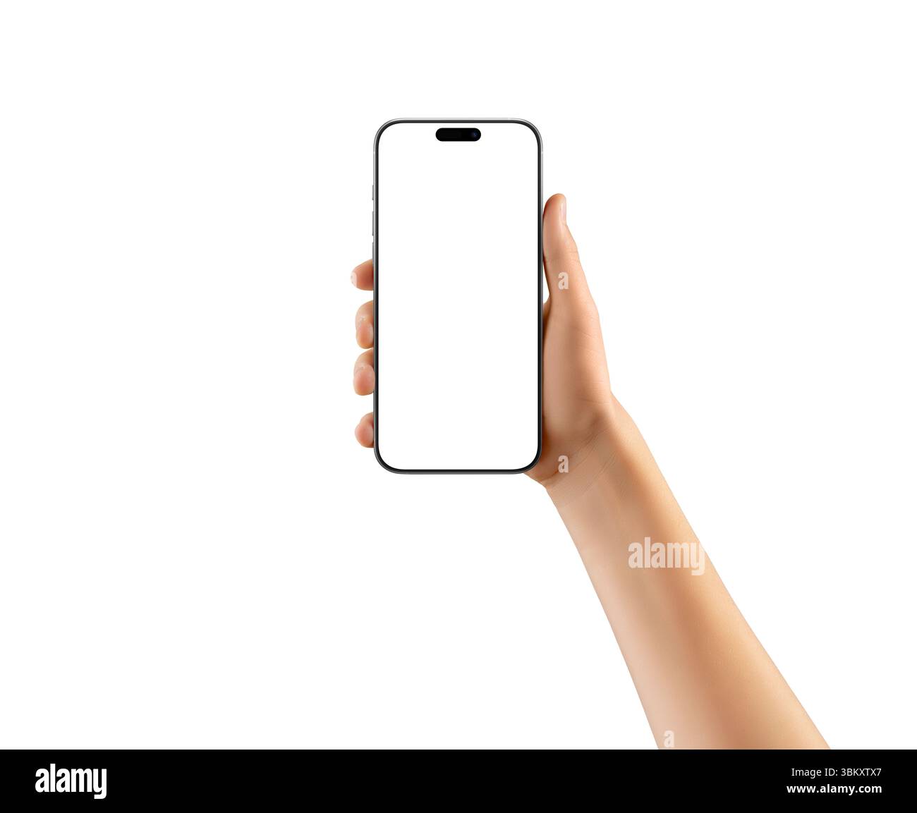 Mobile phone screen mockups Cut Out Stock Images & Pictures - Alamy