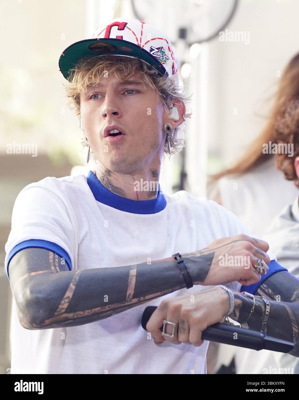 Ny. 20th June, 2025. Machine Gun Kelly on stage for NBC Today Show ...