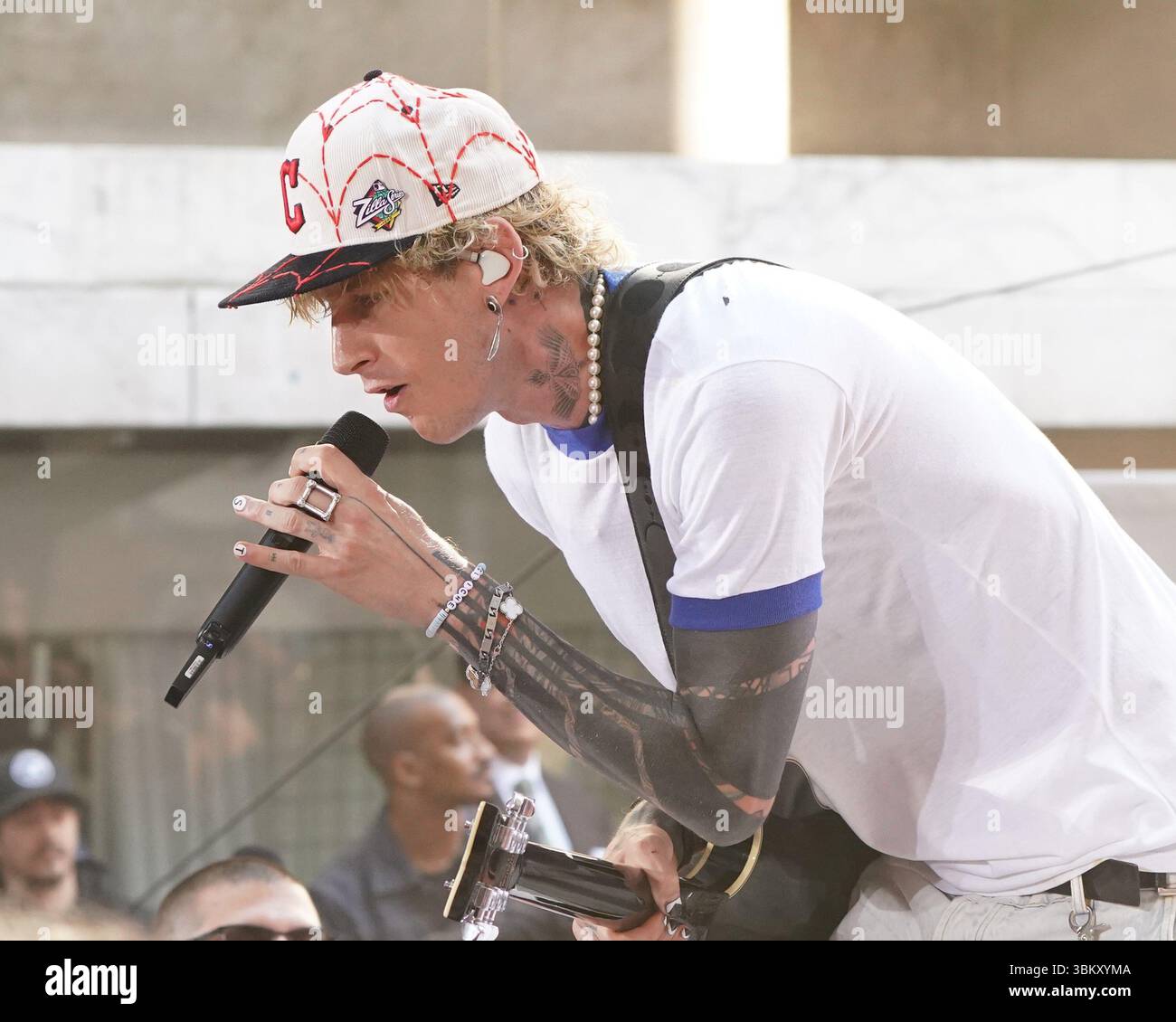 Ny. 20th June, 2025. Machine Gun Kelly on stage for NBC Today Show ...