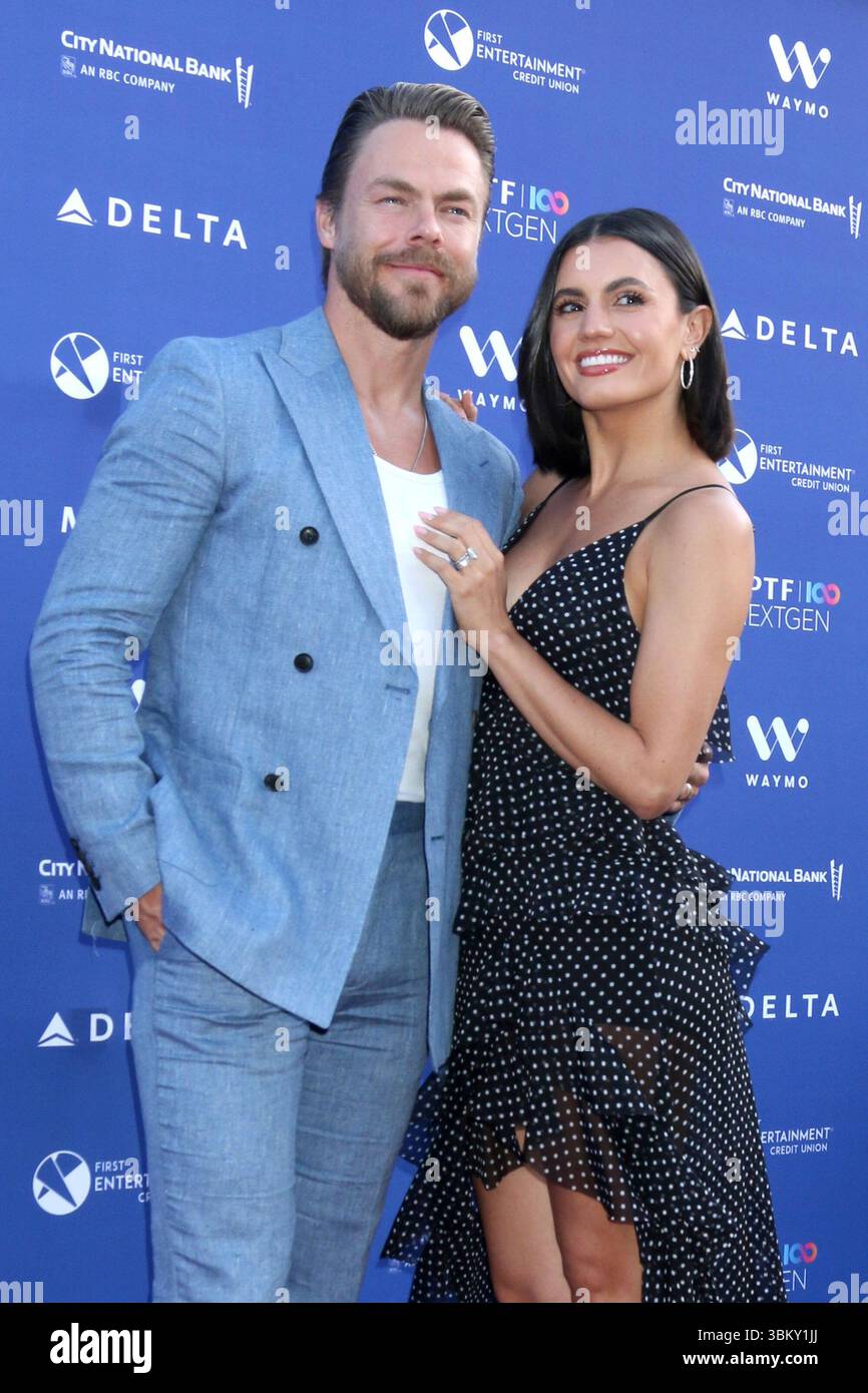 Derek Hough, Hayley Erbert at arrivals for MPTF s NextGen Annual Summer ...