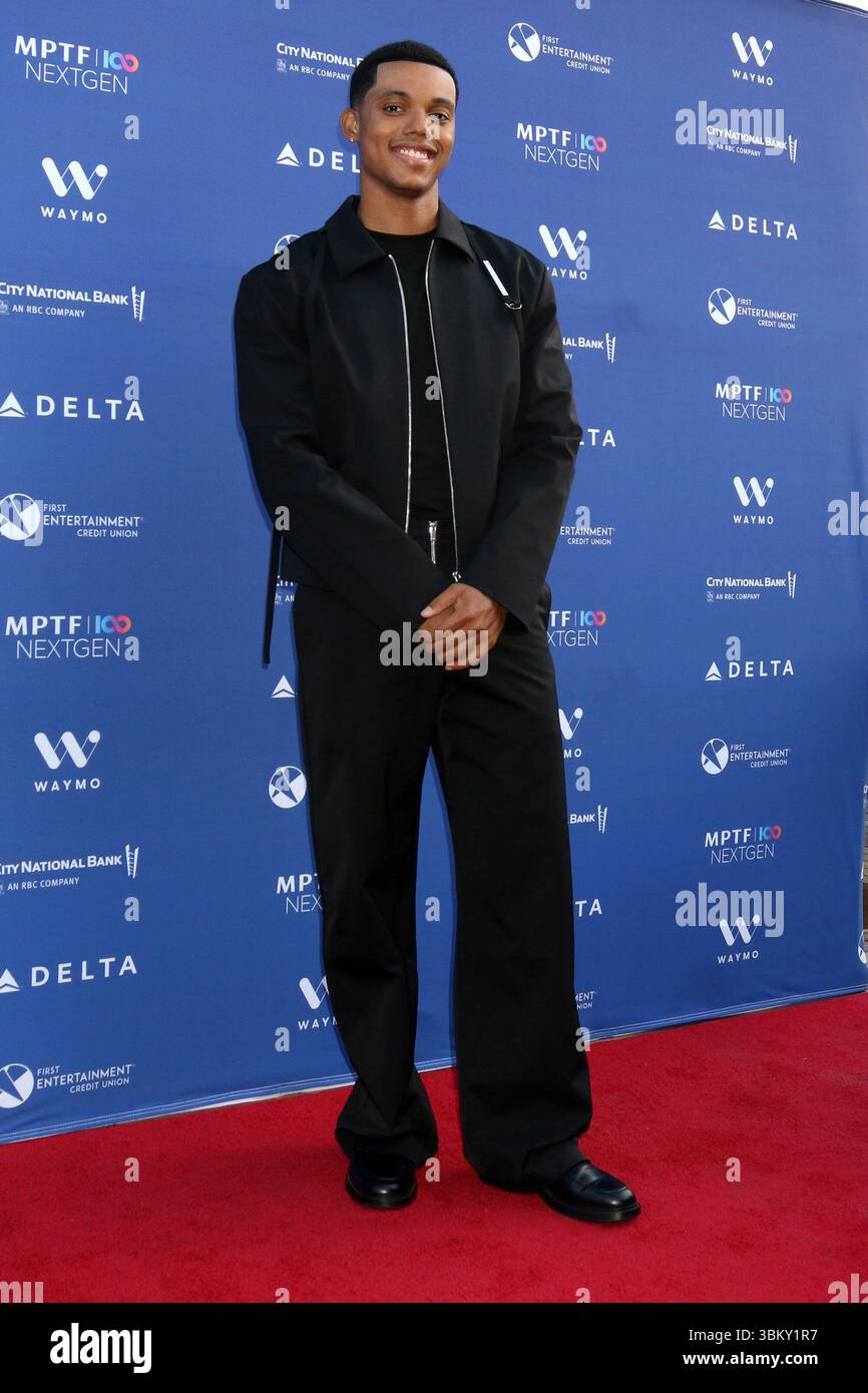Jabari Banks at arrivals for MPTF s NextGen Annual Summer Party, The ...