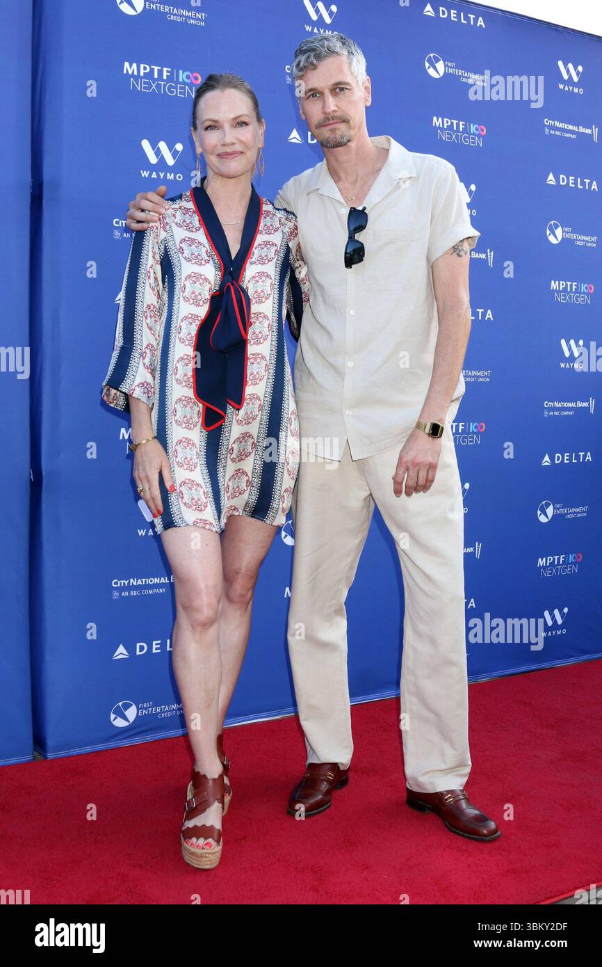 Sarah Jane Morris, Ned Brower at arrivals for MPTF s NextGen Annual ...