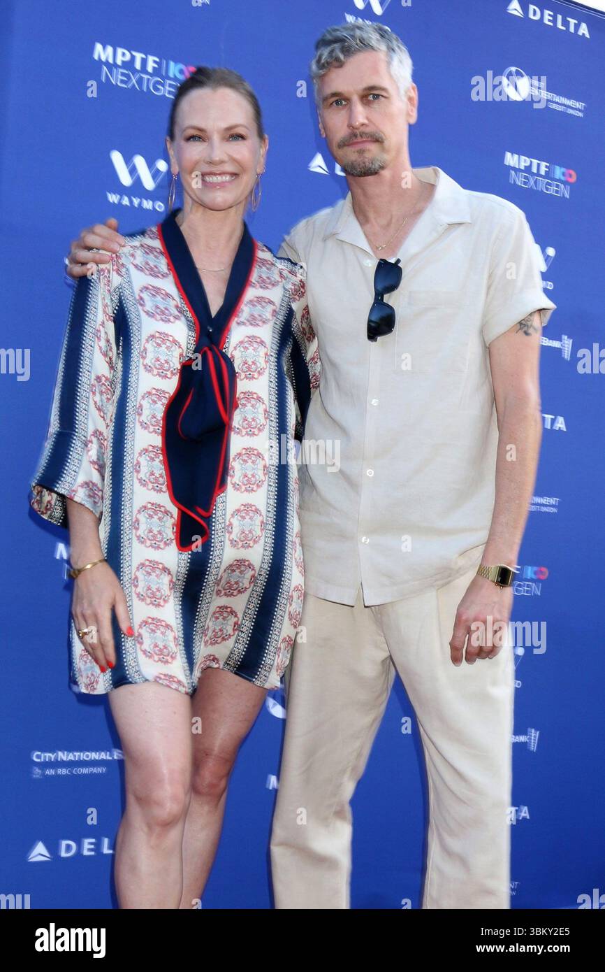 Sarah Jane Morris, Ned Brower at arrivals for MPTF s NextGen Annual ...
