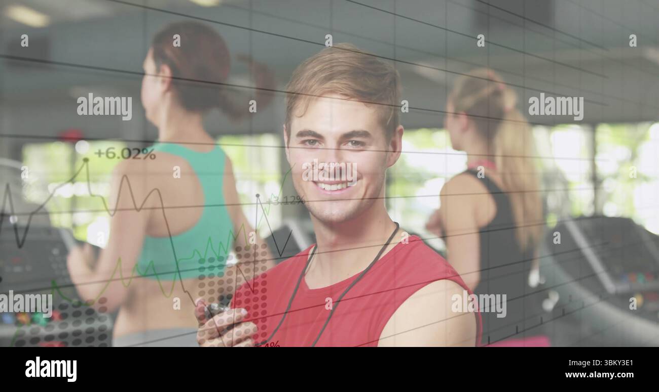 Gym team members wearing sports hi-res stock photography and images - Alamy