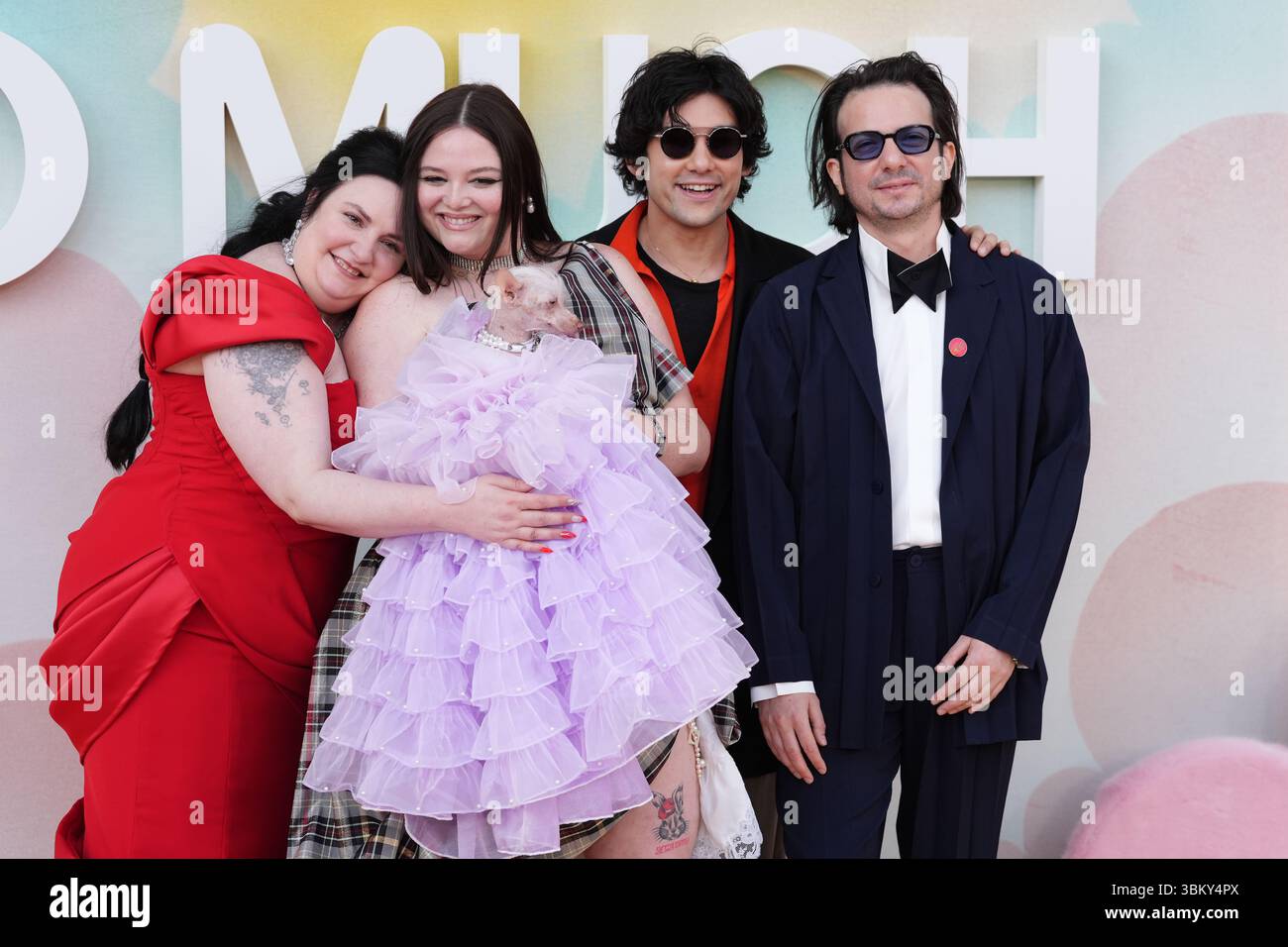 (left to right) Lena Dunham, Megan Stalter, Will Sharpe, and Luis ...