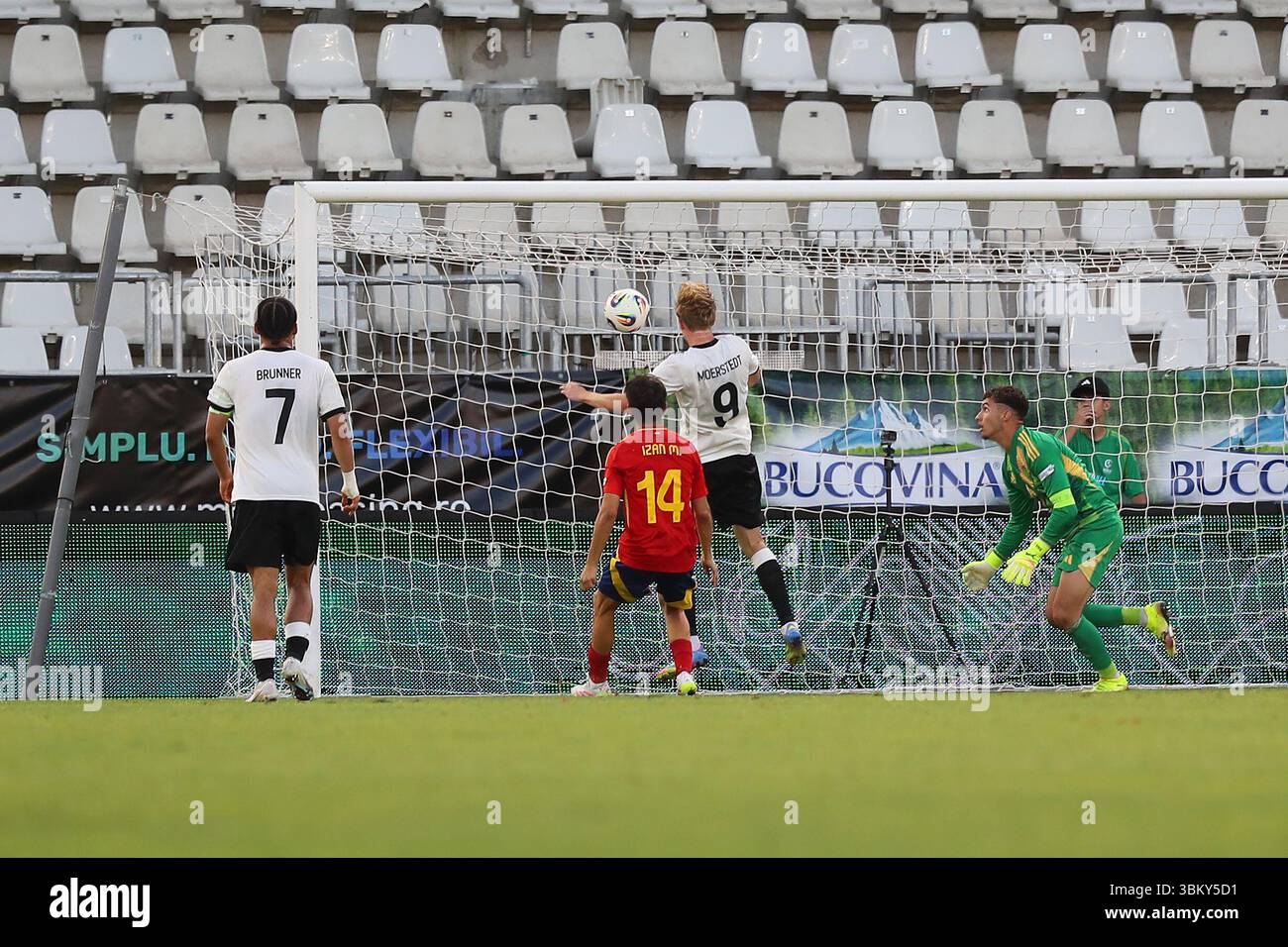 23 June 2025, Romania, Bukarest: Soccer, U19 Men: European Championship ...
