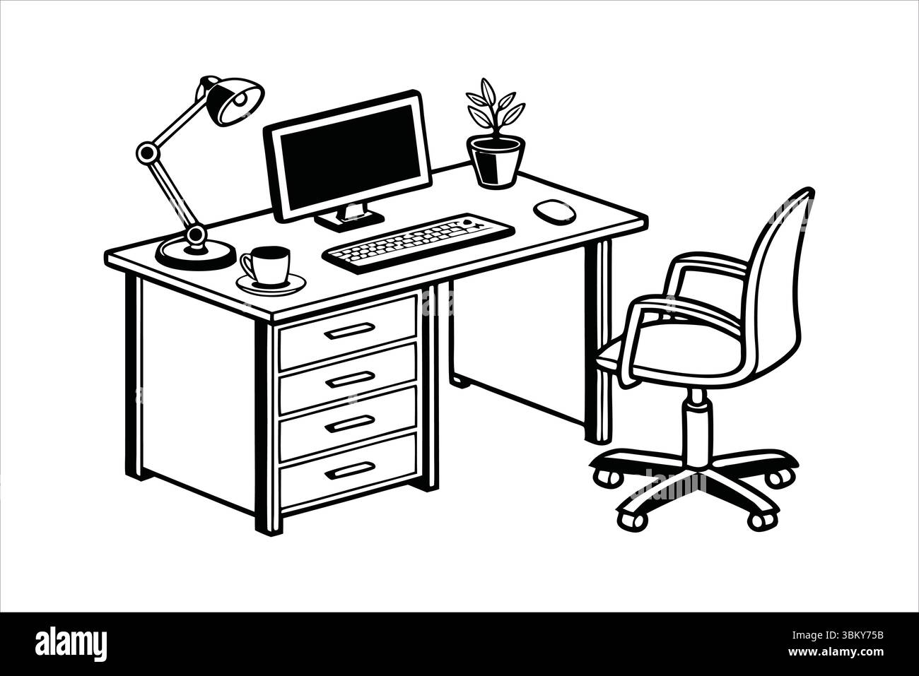 Remote work home business Black and White Stock Photos & Images - Alamy