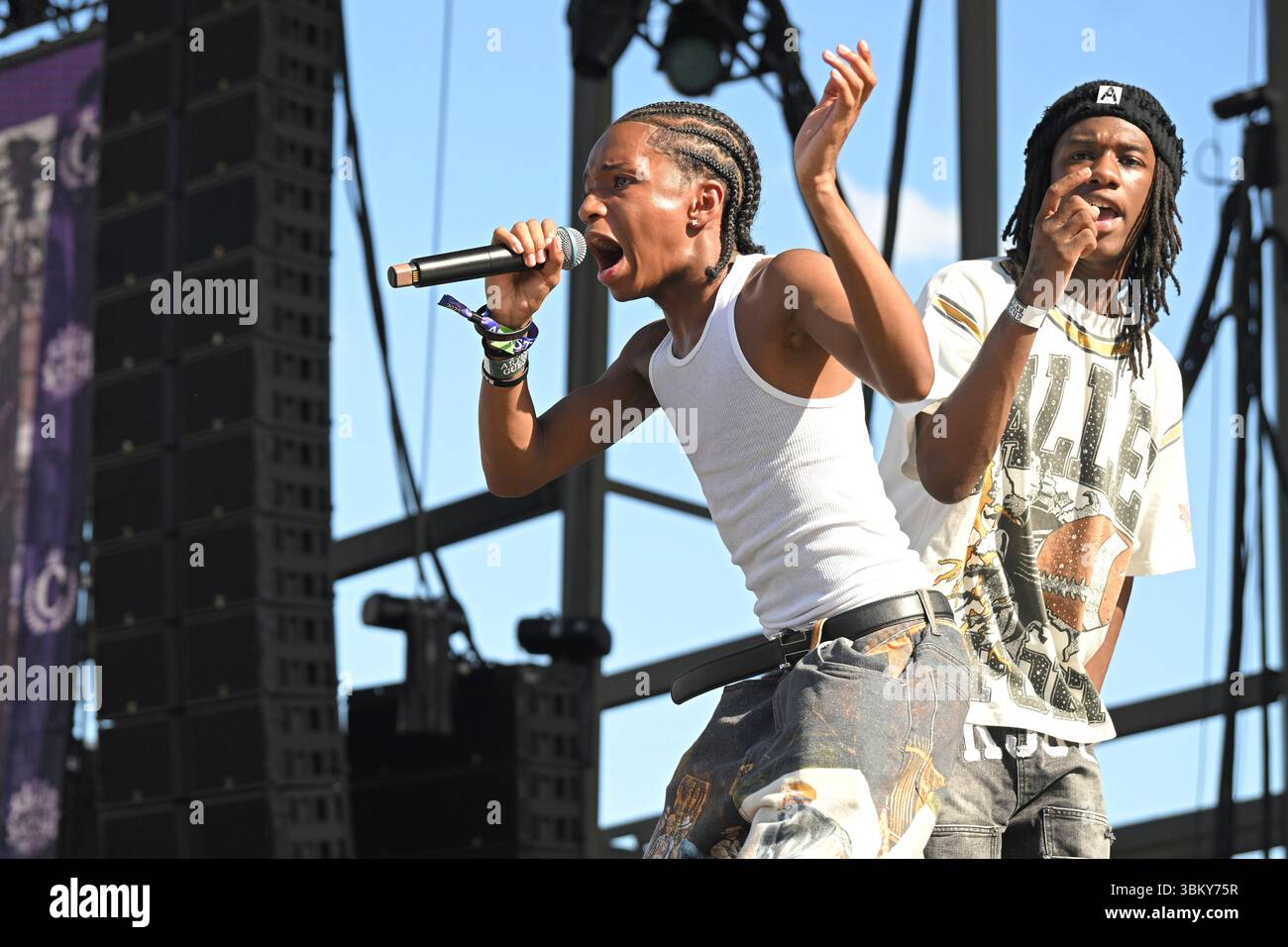 BabyChiefDoit performs during the Summer Smash Music Festival on Sunday ...