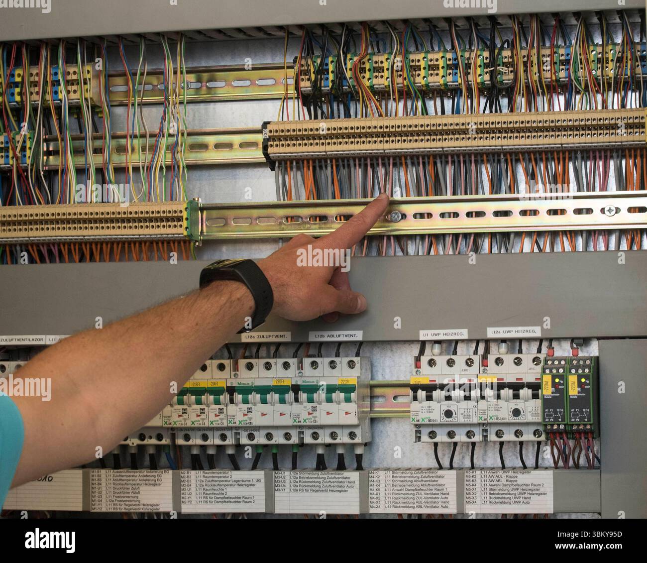 electric fuse box and rcd devices, safety in electricity and power ...