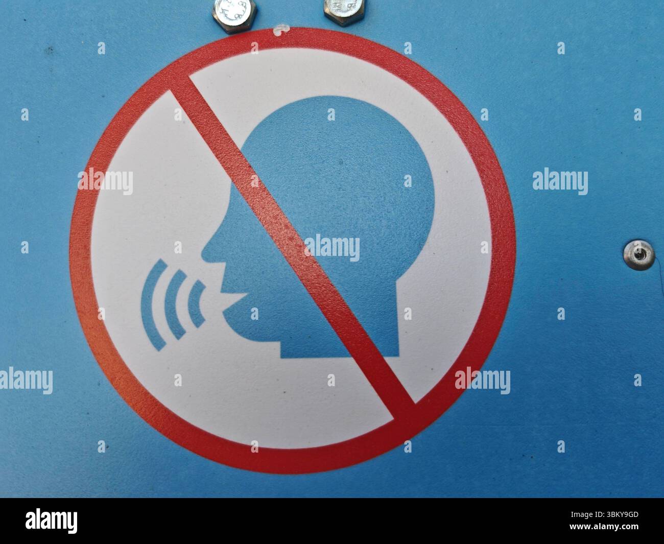 symbol for the restriction of freedom of speech and expression ...