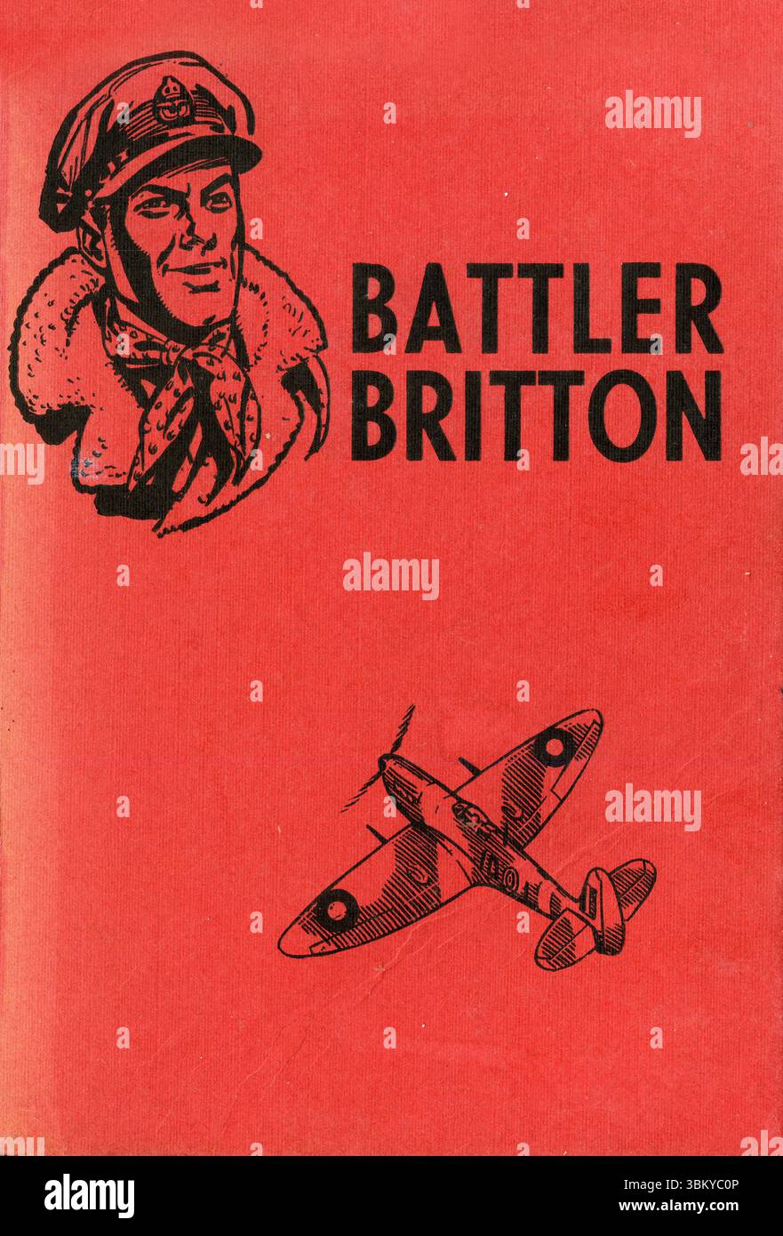Front cover of the comic book Battler Britton, a series first published ...