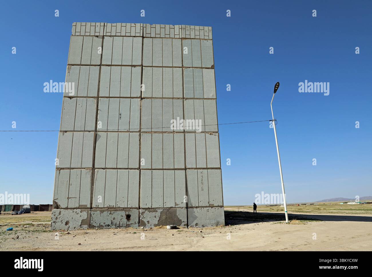 Abandoned Soviet apartment block in Mongolia built for the Russian ...