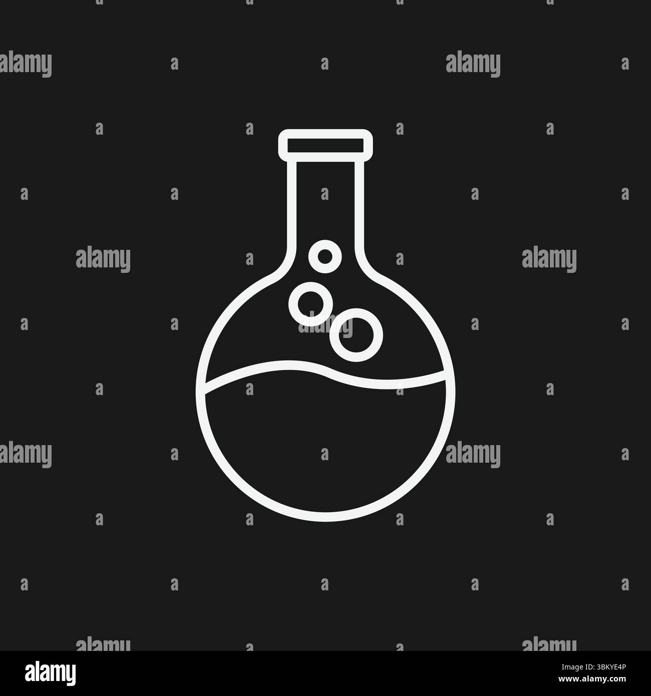 Chemistry icon Black and White Stock Photos & Images - Alamy