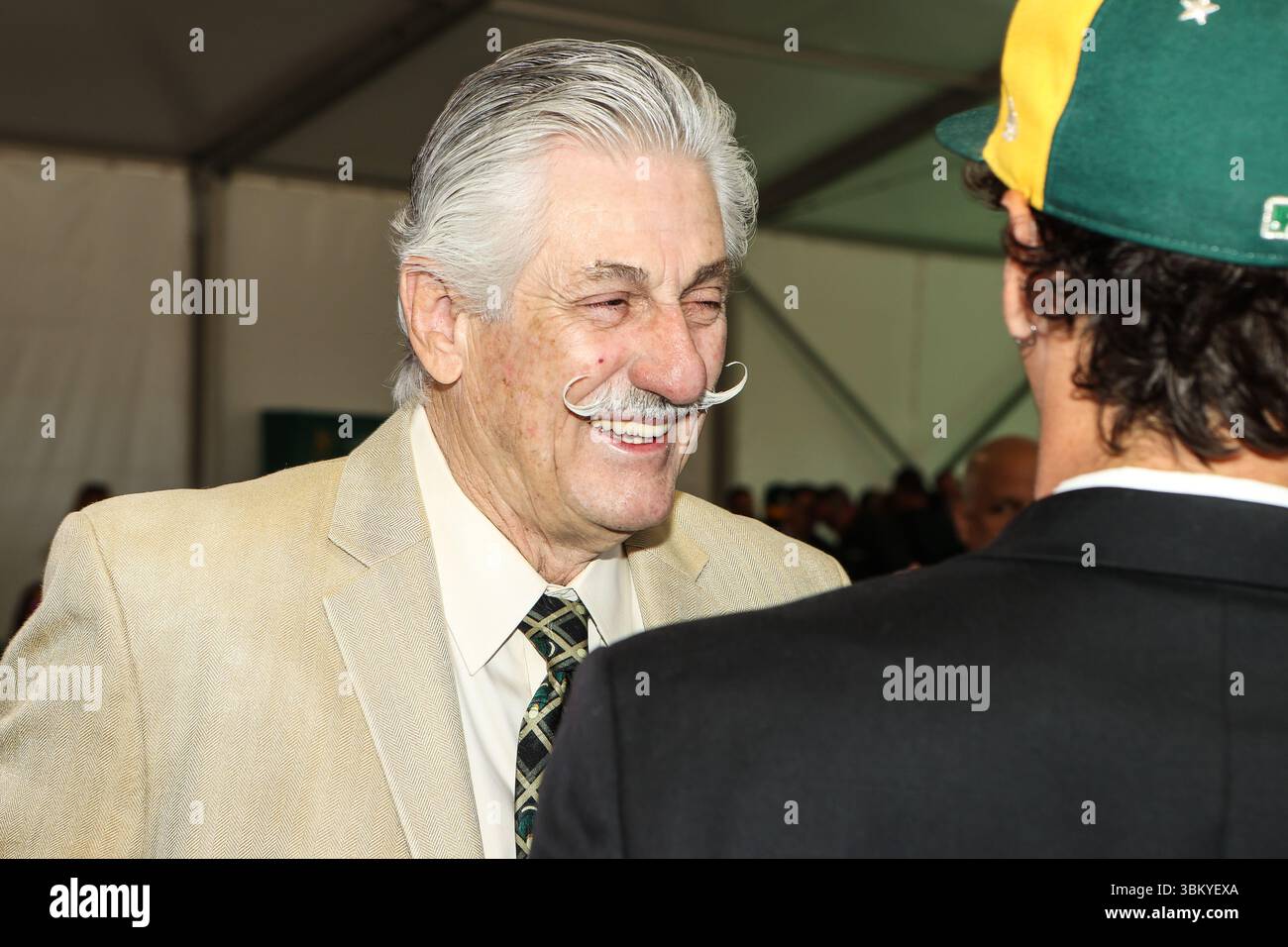 June 23, 2025: MLB Hall of Fame member Rollie Fingers attends the ...