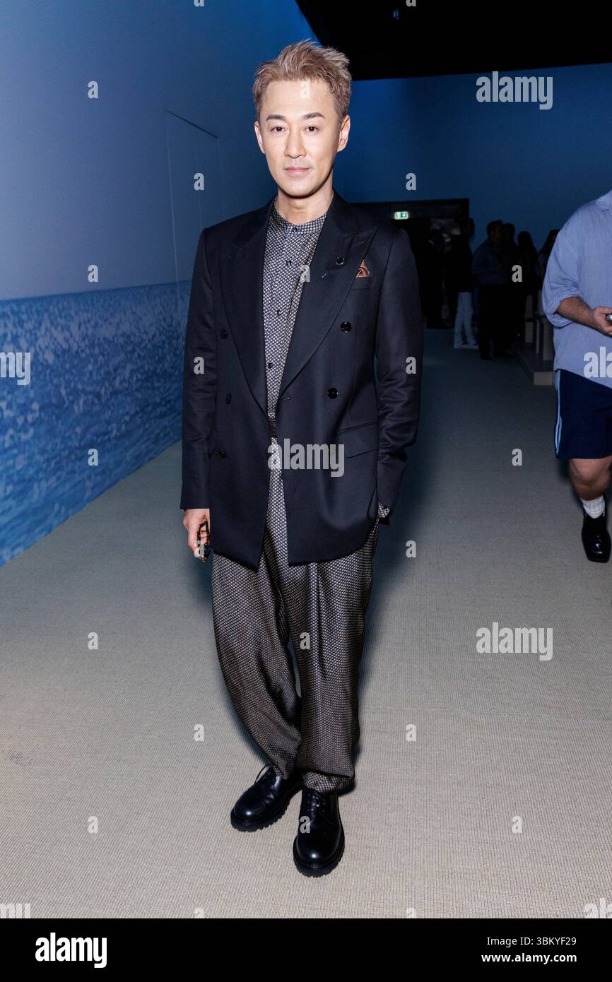 Milan, Italien. 23rd June, 2025. Raymond Lam attends GIORGIO ARMANI men ...