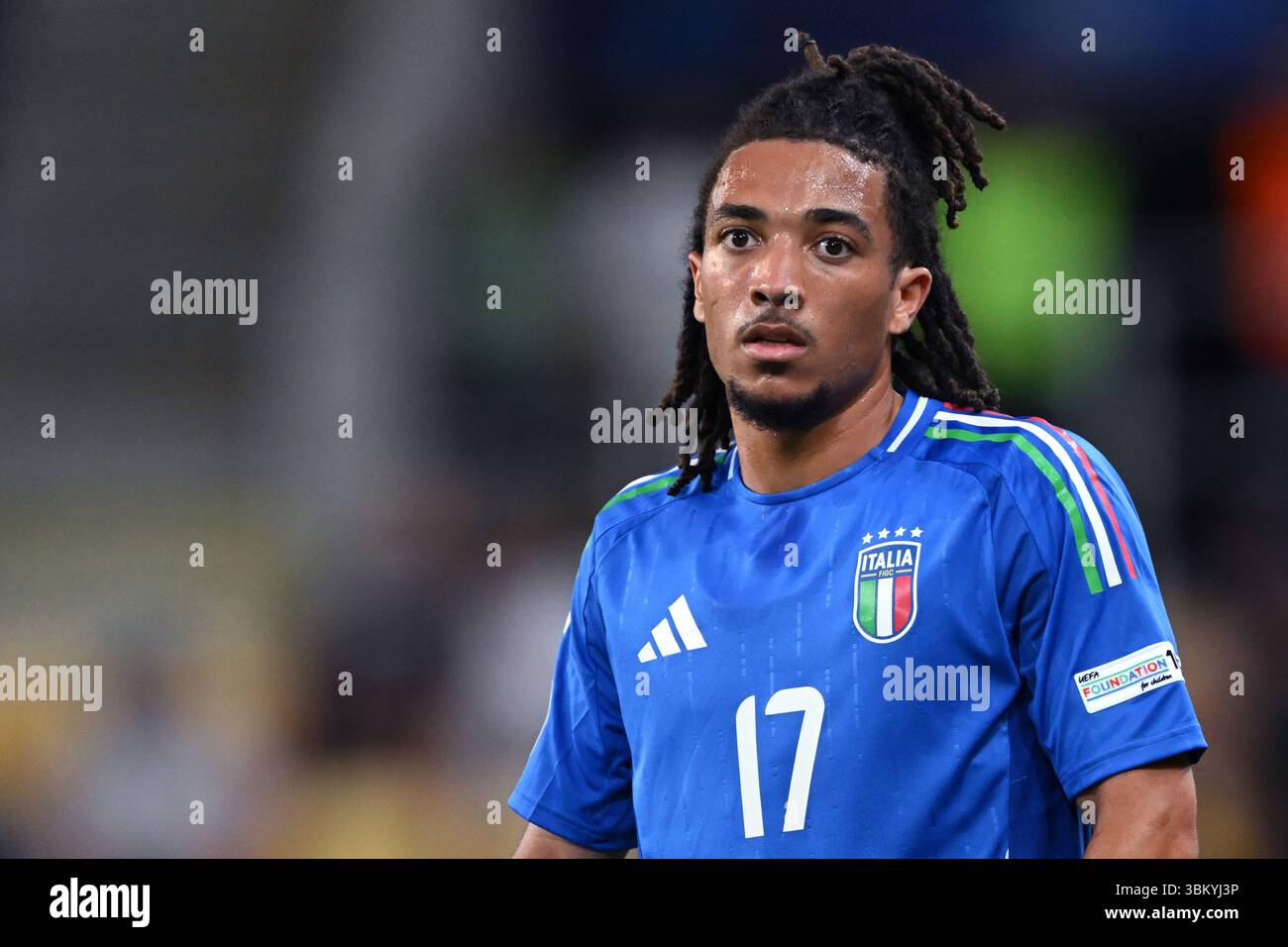 DUNAJSKA STREDA - Luca Koleosho of Italy U21 at the DAC Arena during ...