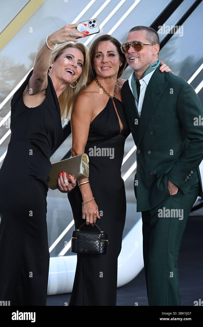 London, UK. June 23rd, 2025. Rachel Brookes, Natalie Pinkham and Brad ...