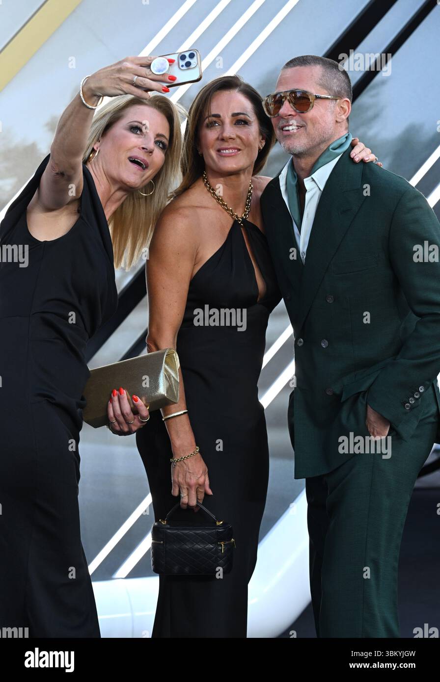 London, UK. June 23rd, 2025. Rachel Brookes, Natalie Pinkham and Brad ...