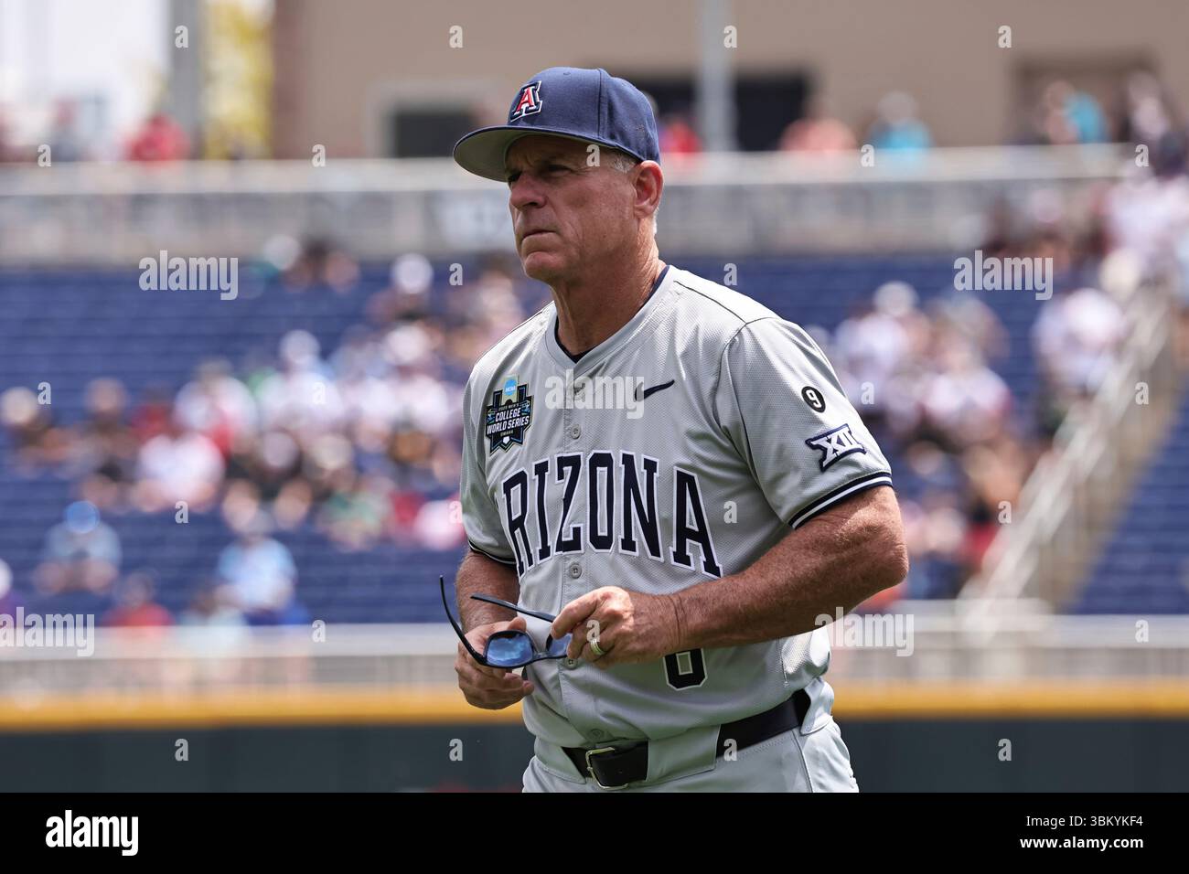 FILE - Arizona Head Coach Chip Hale during an NCAA College World Series ...