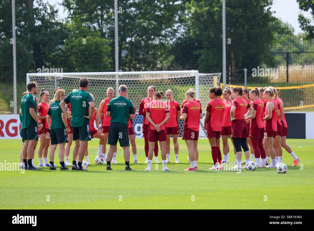 Herzogenaurach, Deutschland. 23rd June, 2025. Herzogenaurach, Deutschland 23. Juni 2025: DFB ...