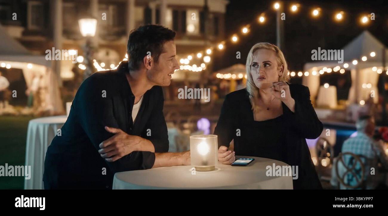 BRIDE HARD, from left: Justin Hartley, Rebel Wilson, 2025. © Magenta ...