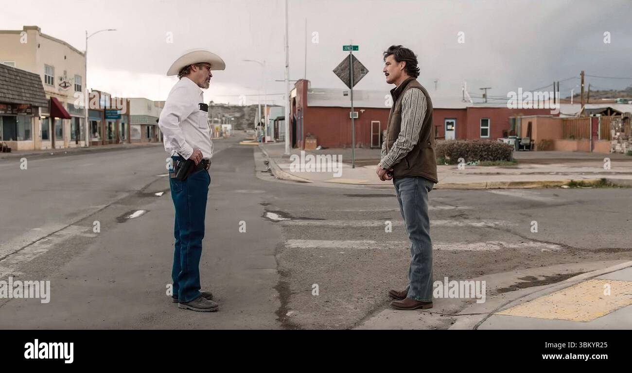 EDDINGTON, from left: Joaquin Phoenix, Pedro Pascal, 2025. © A24 ...