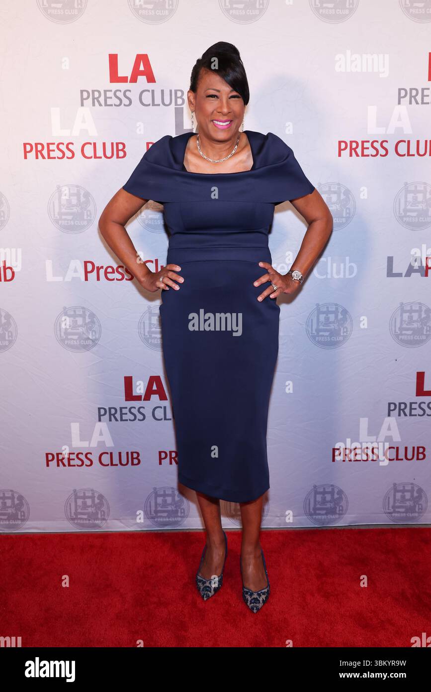 Los Angeles, California, USA. 22nd June, 2025. Broadcast journalist Pat ...