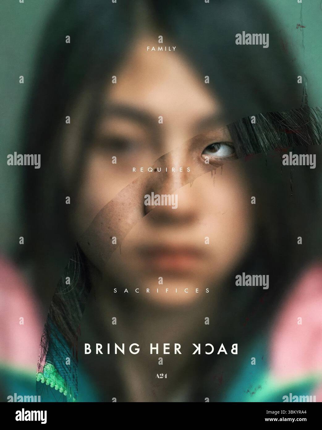 BRING HER BACK, character poster, Sora Wong, 2025. © A24 / Courtesy ...
