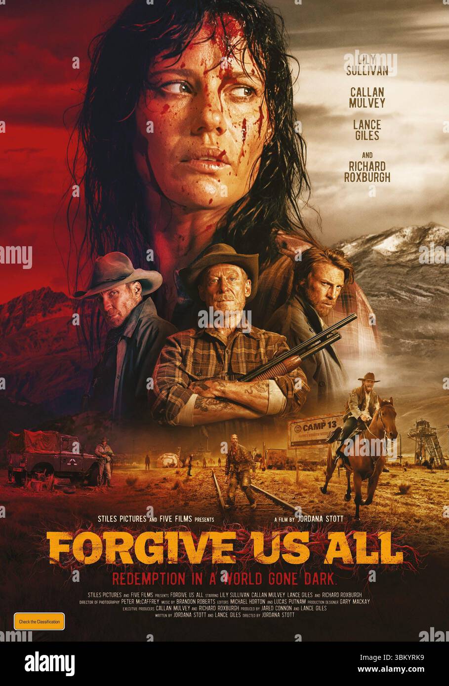FORGIVE US ALL, New Zealand poster, Lily Sullivan (top), center, from ...