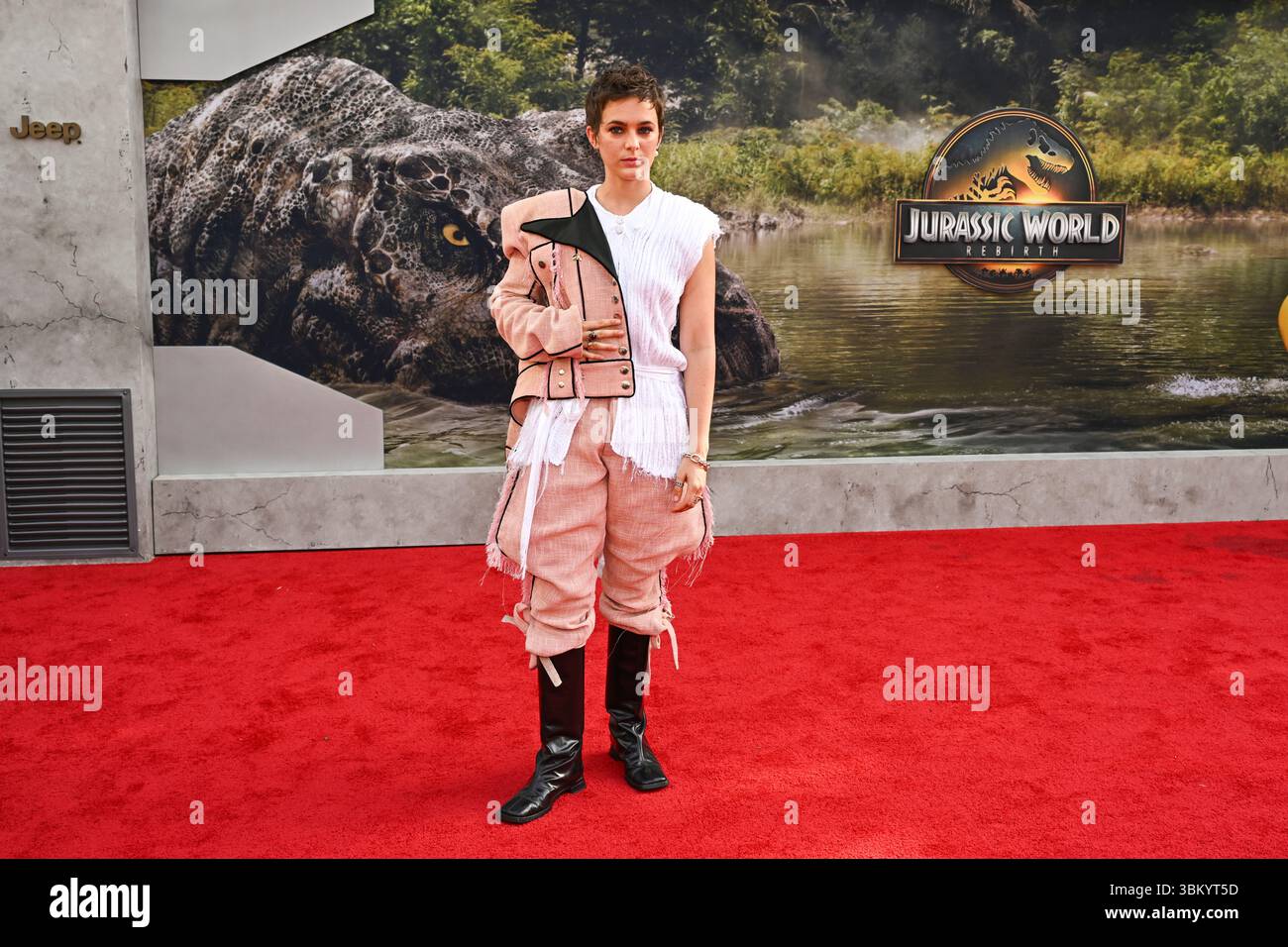 Philippine Velge attends the "Jurassic World Rebirth" premiere on ...