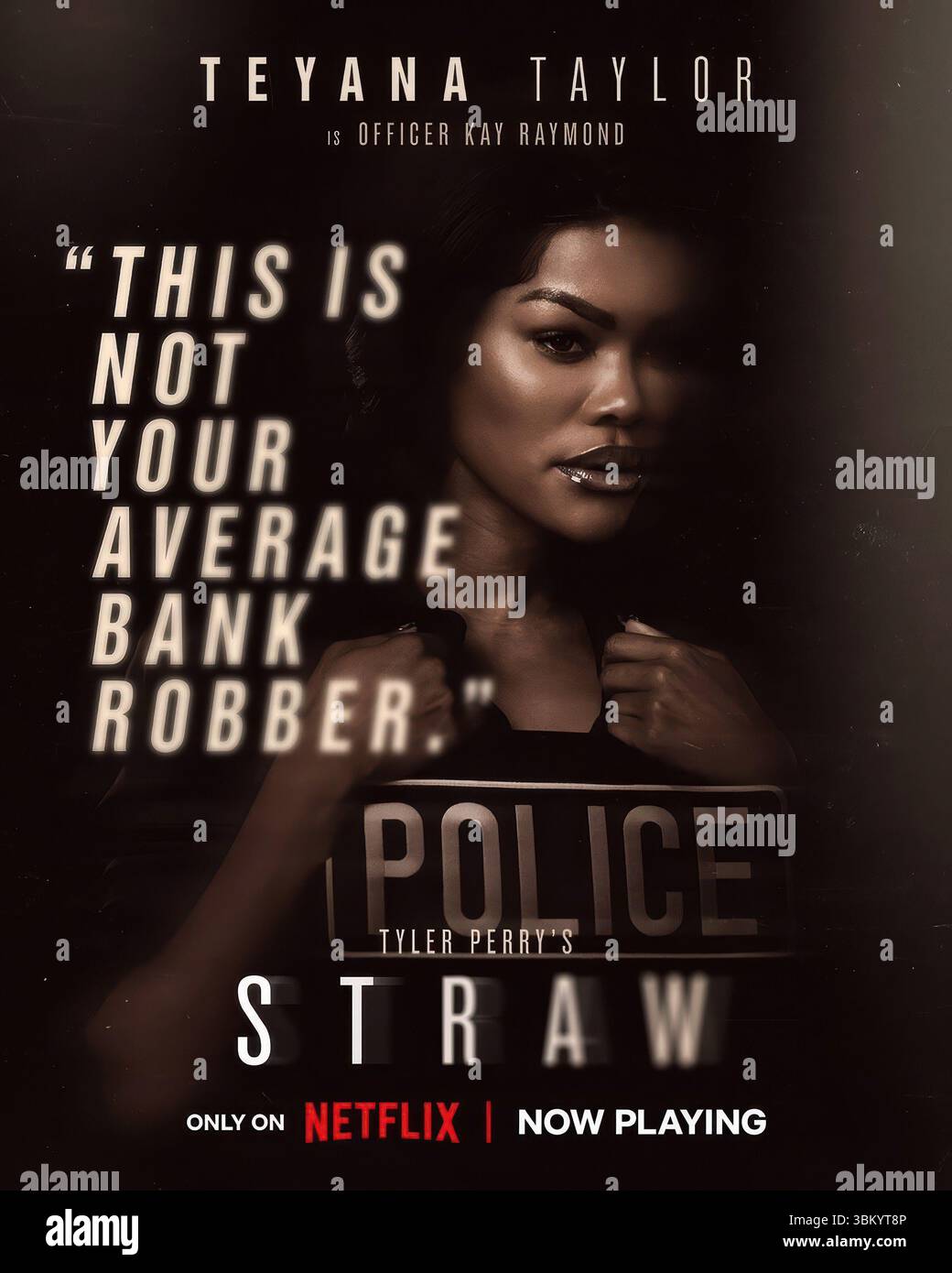 STRAW, character poster, Teyana Taylor, 2025. © Netflix / courtesy ...