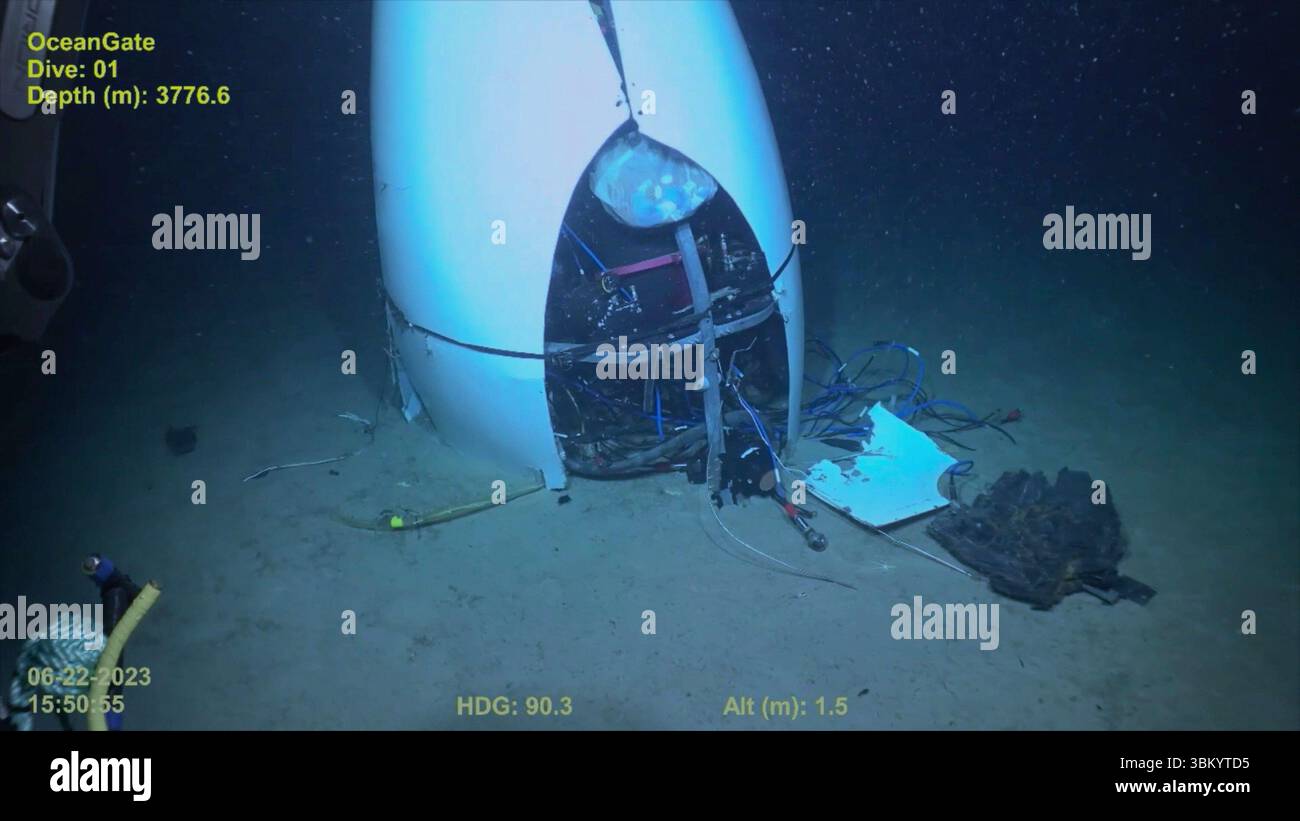 TITAN: THE OCEANGATE DISASTER, wreckage of the Titan Submersible, 2025 ...