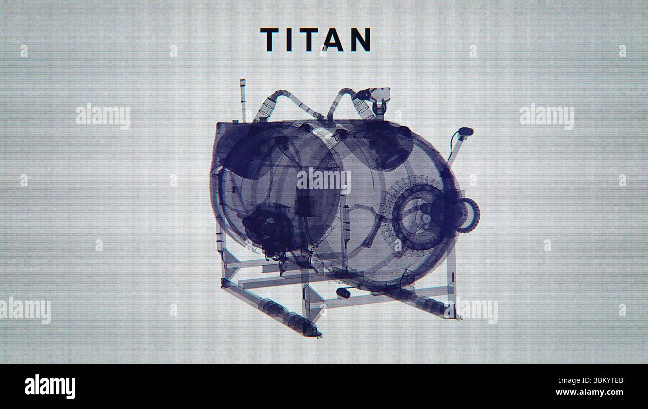 TITAN: THE OCEANGATE DISASTER, the Titan submersible, 2025. © Netflix ...