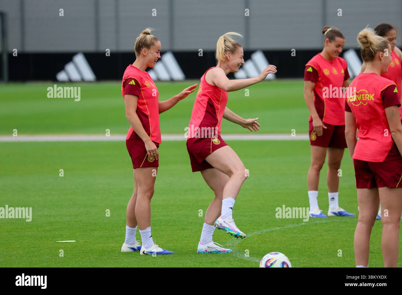 Herzogenaurach, Deutschland. 23rd June, 2025. Herzogenaurach, Deutschland 23. Juni 2025: DFB ...