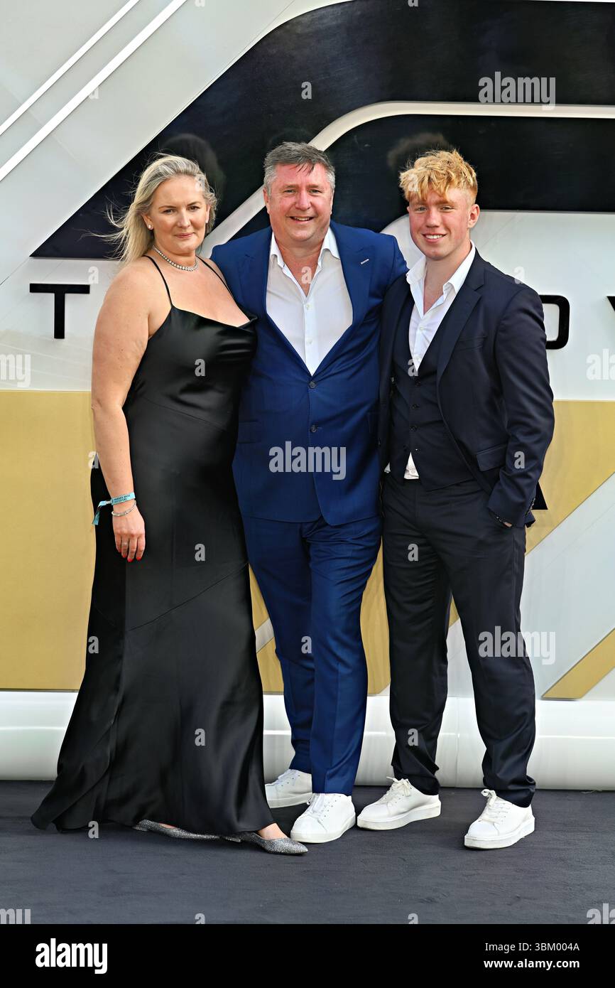 LONDON, UK. 23rd June, 2025. Laura Bradley, David Croft at the European ...