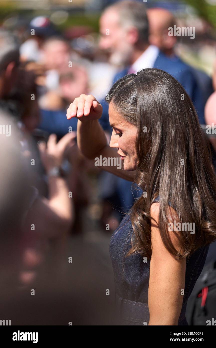 Badia Del Valles, Cataluna, Spain. 23rd June, 2025. Queen Letizia of ...